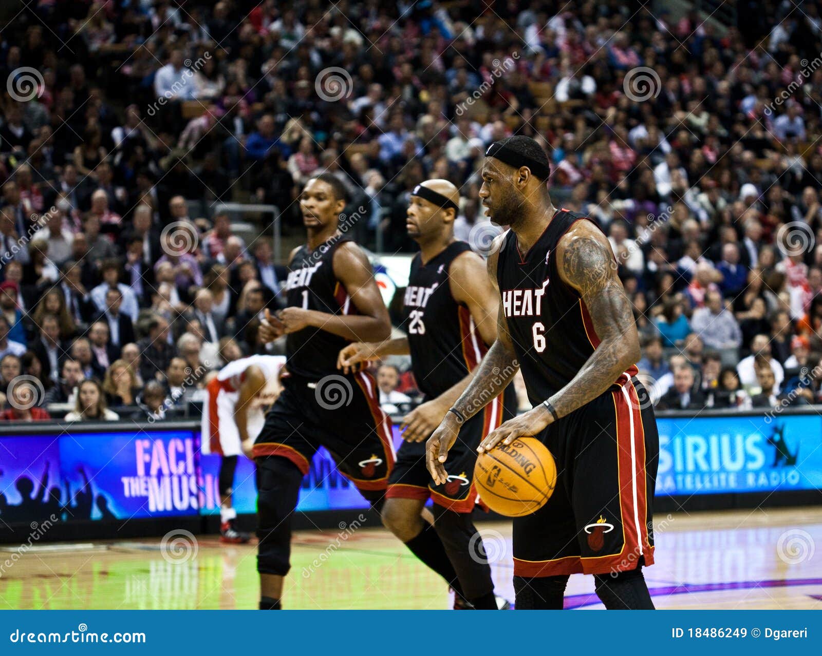 Miami Heat Vs. Toronto Raptors Editorial Stock Image - Image of game ...