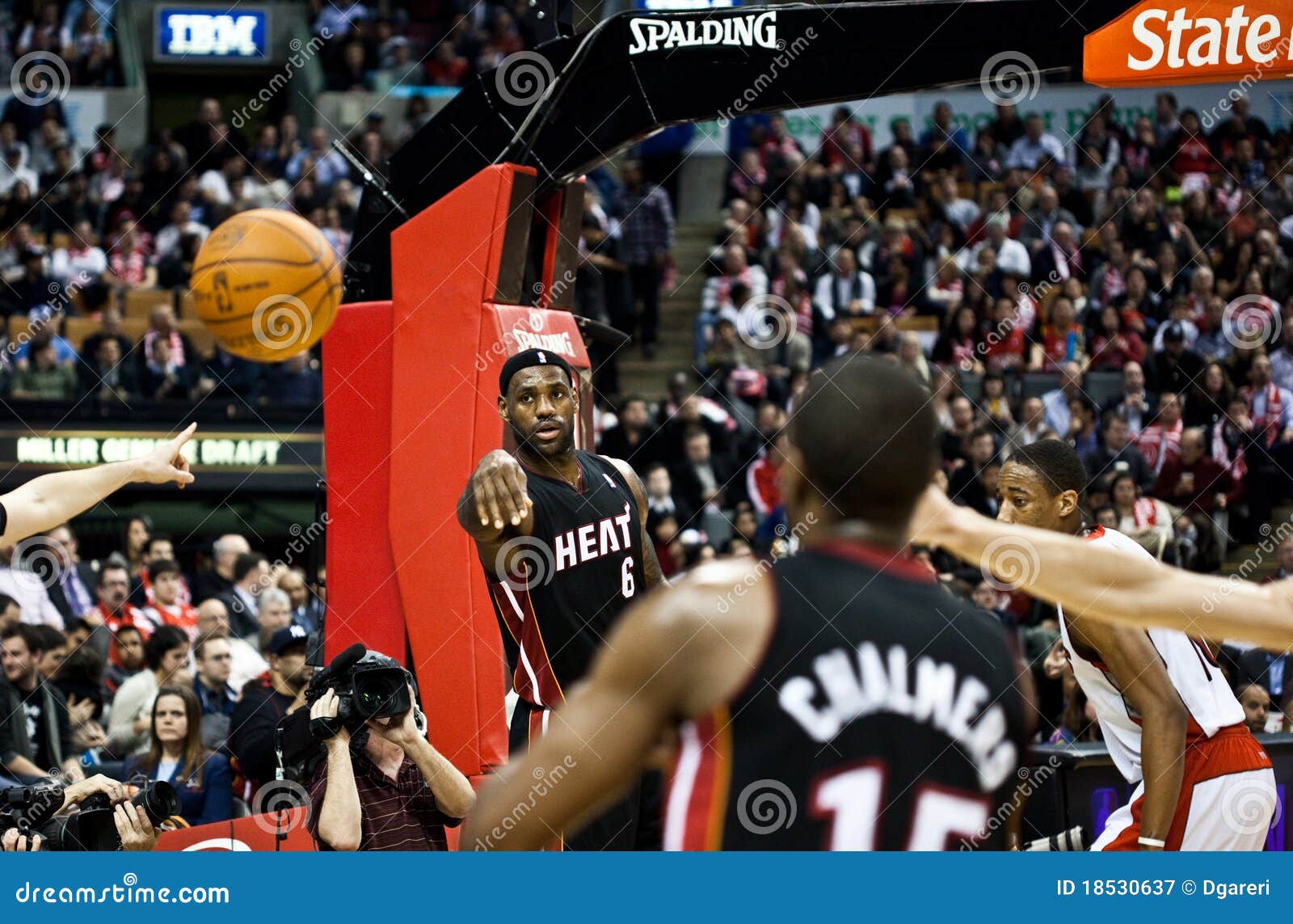 Miami Heat Vs. Toronto Raptors Editorial Photography - Image of indoors ...