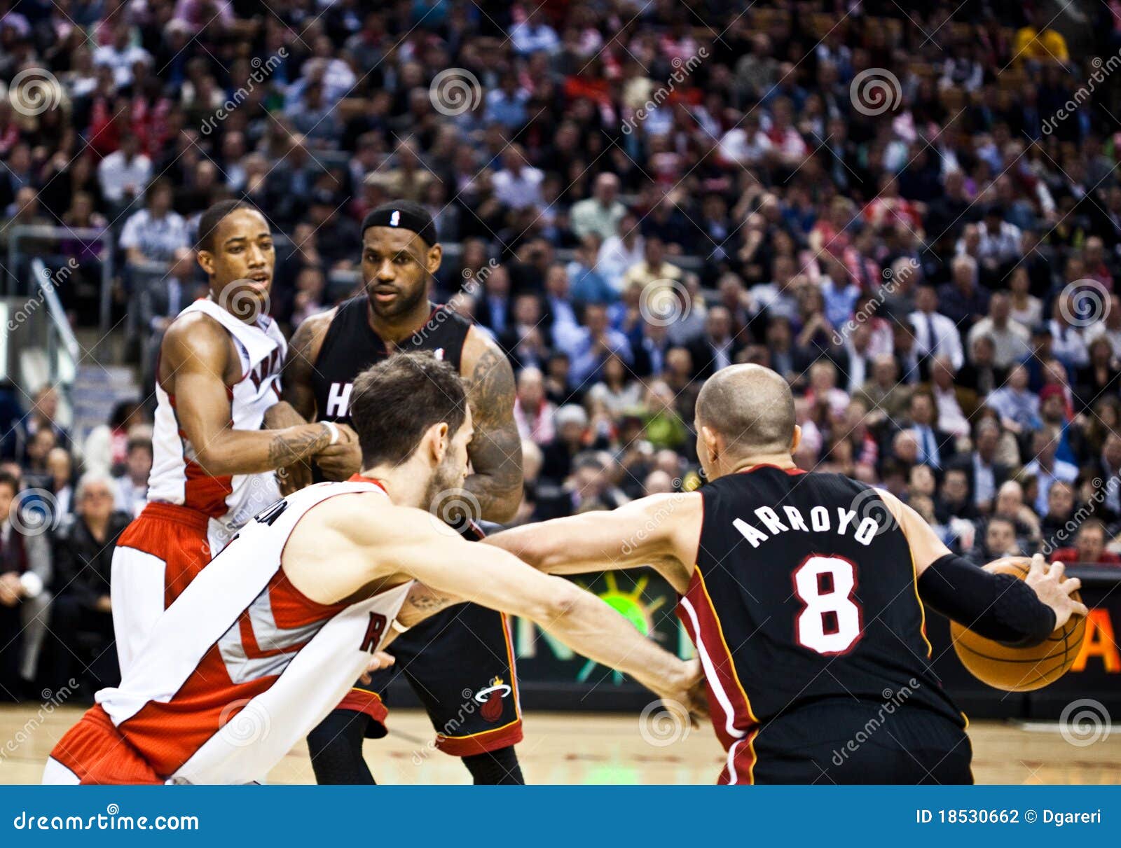 Miami Heat Vs. Toronto Raptors Editorial Photography - Image of arena ...