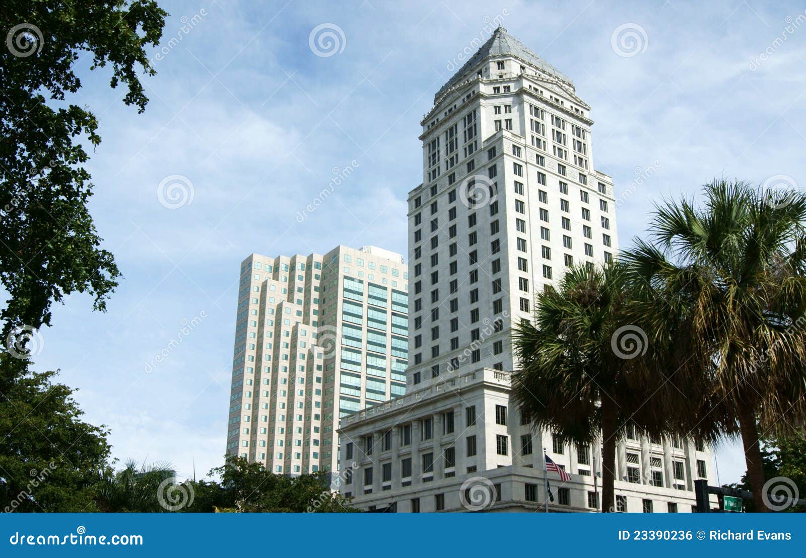Miami High Rise stock photo. Image of high, district - 23390236