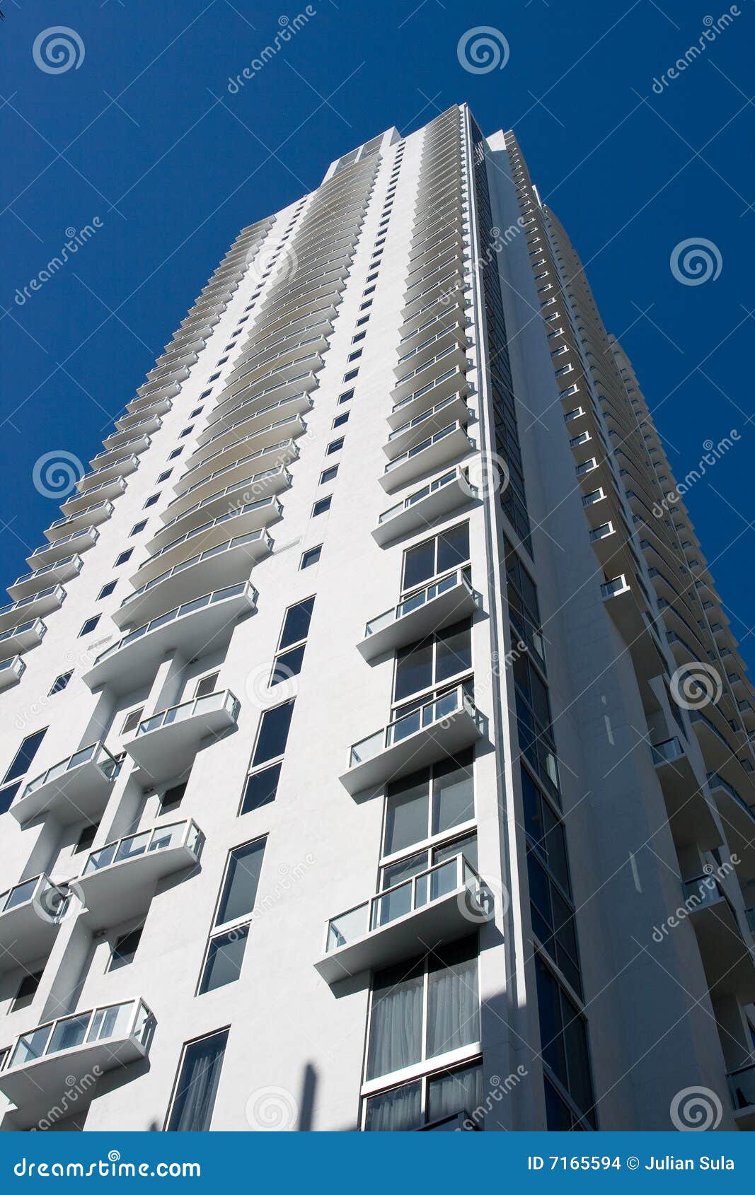 Miami High Rise Building Stock Images - Image: 7165594