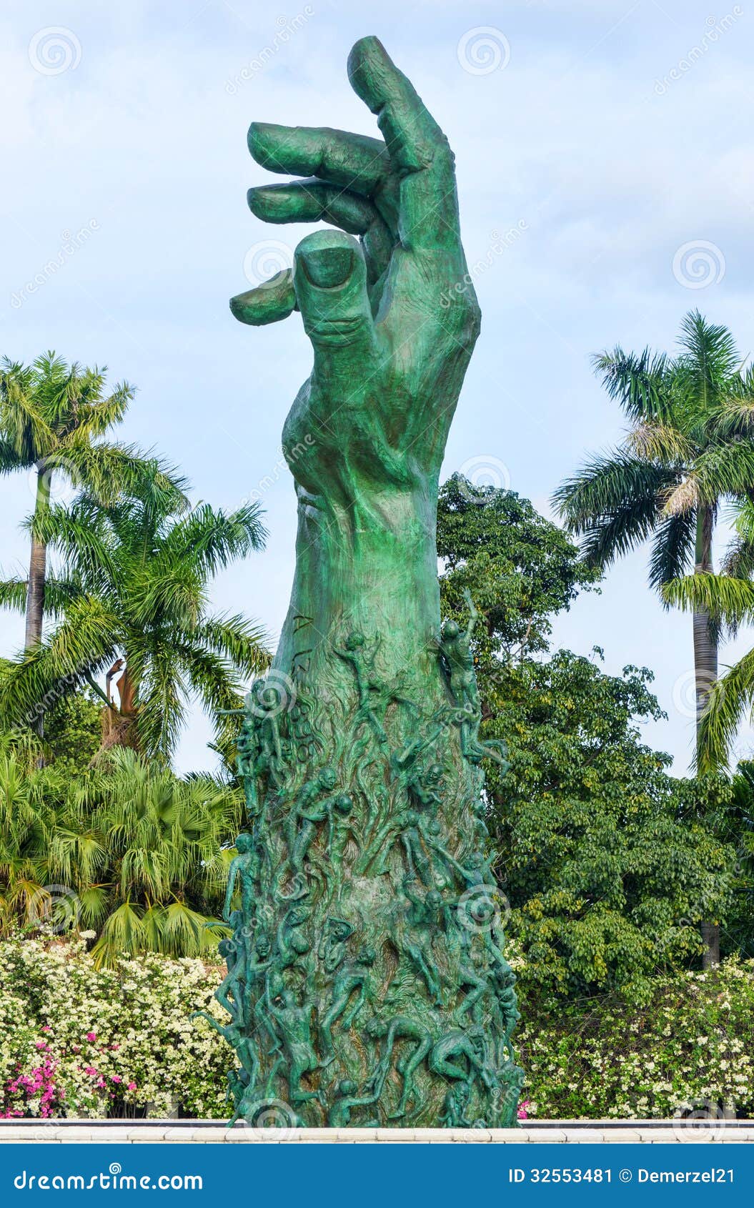 Symbolic Bronze Map Of The City And Granit Obelisk At Alba Iuli ...