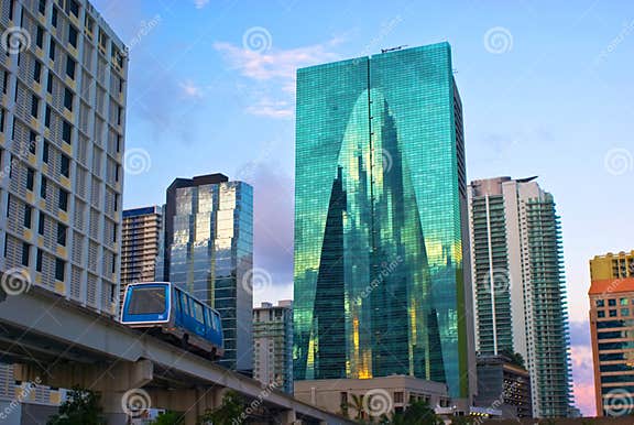 Miami Office Buildings stock image. Image of dade, architecture - 6355901