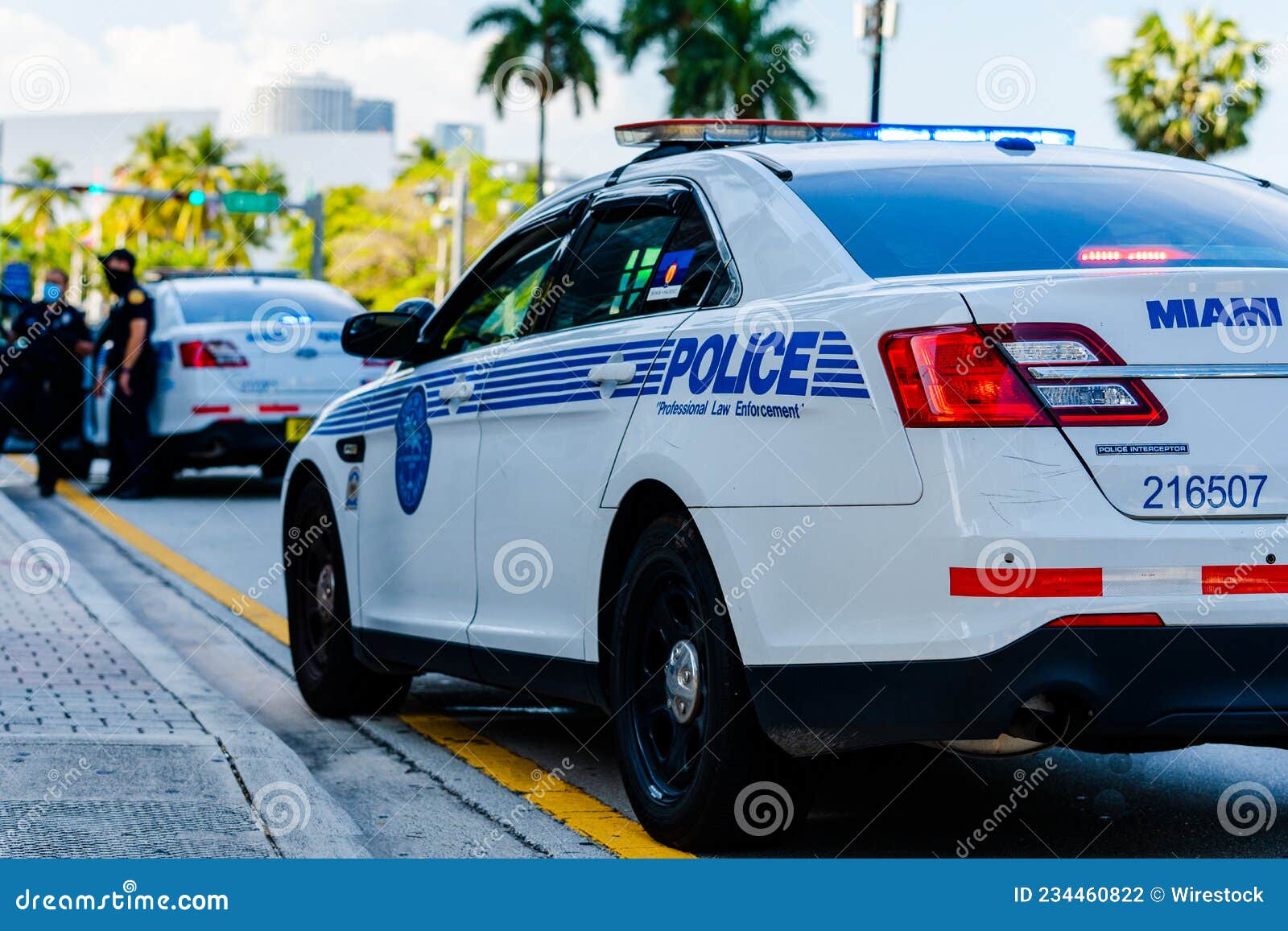 Miami Police Car Downtown Miami, Florida, United States Editorial ... Miami Police Car Downtown Miami, Florida, United States Editorial ...