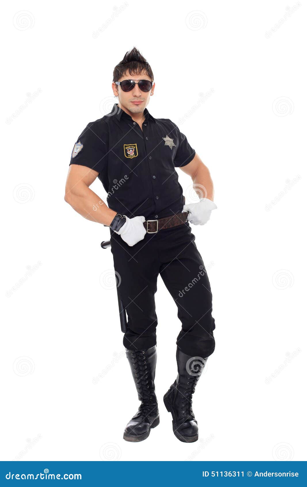 Miami Police, the Department of Morals Stock Image - Image of length ...
