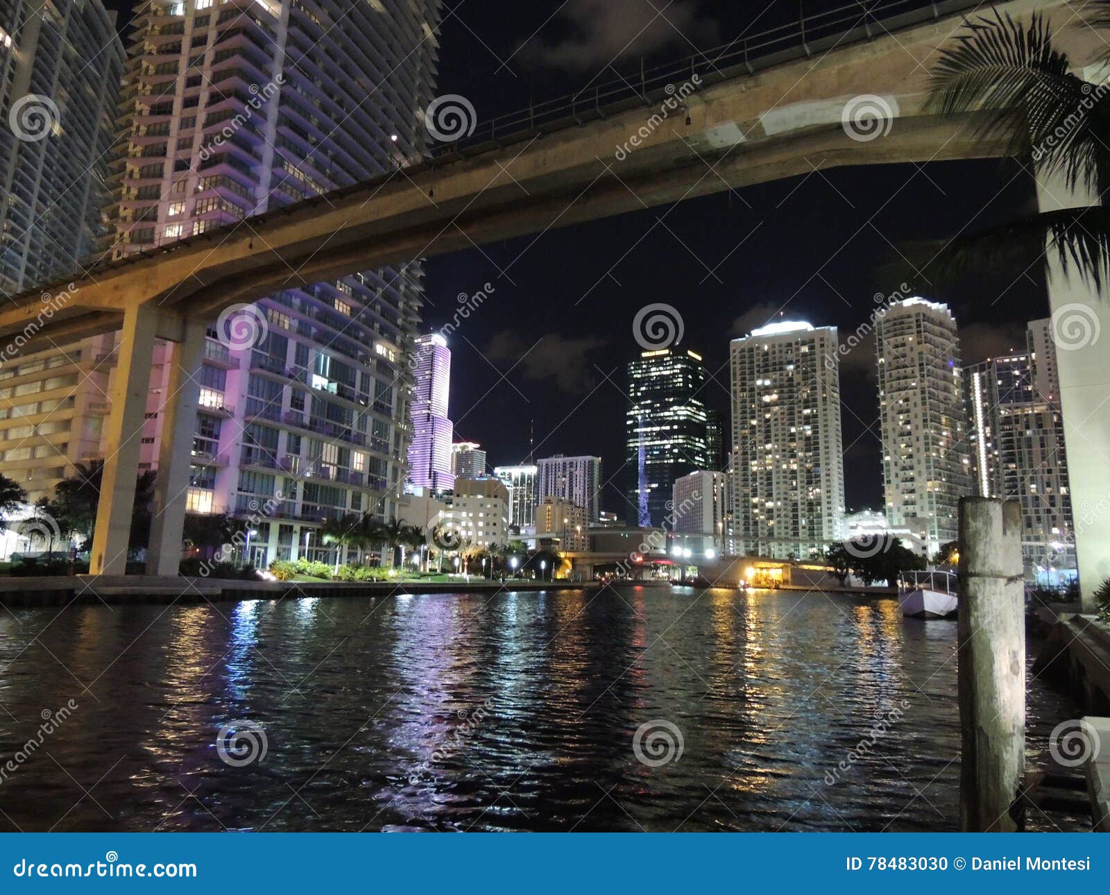 The Miami River stock photo. Image of miami, river, cityscape - 78483030