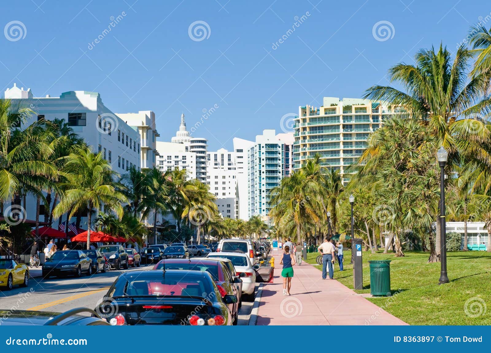 Miami South Beach editorial photography. Image of famous - 8363897