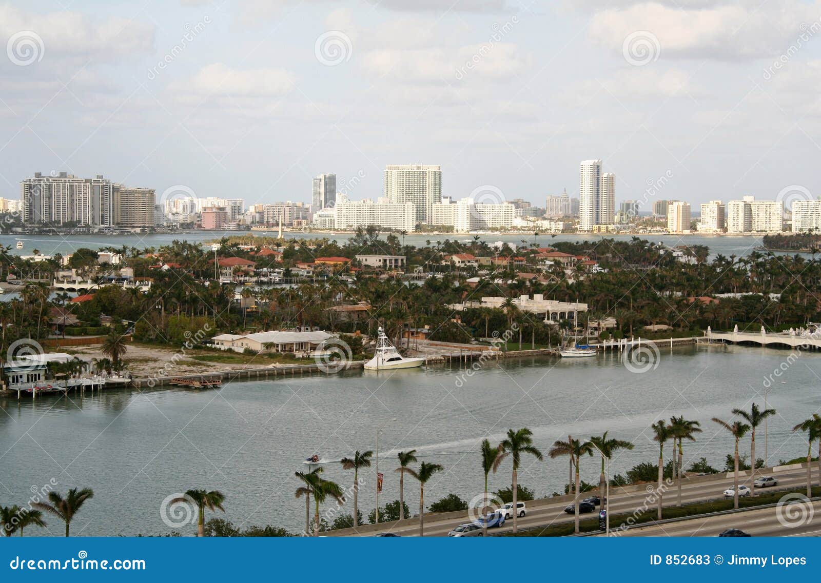 Miami by the Water stock image. Image of rich, beach, great - 852683