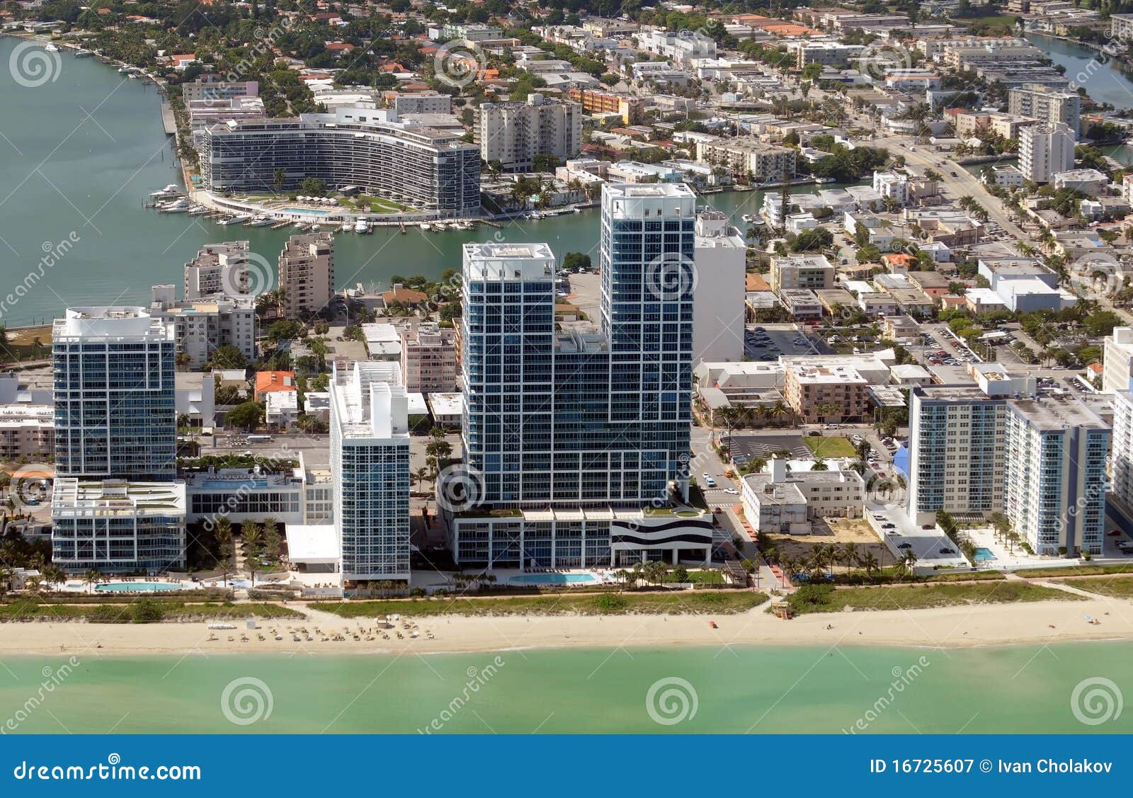 Miami waterfront stock image. Image of florida, shore - 16725607