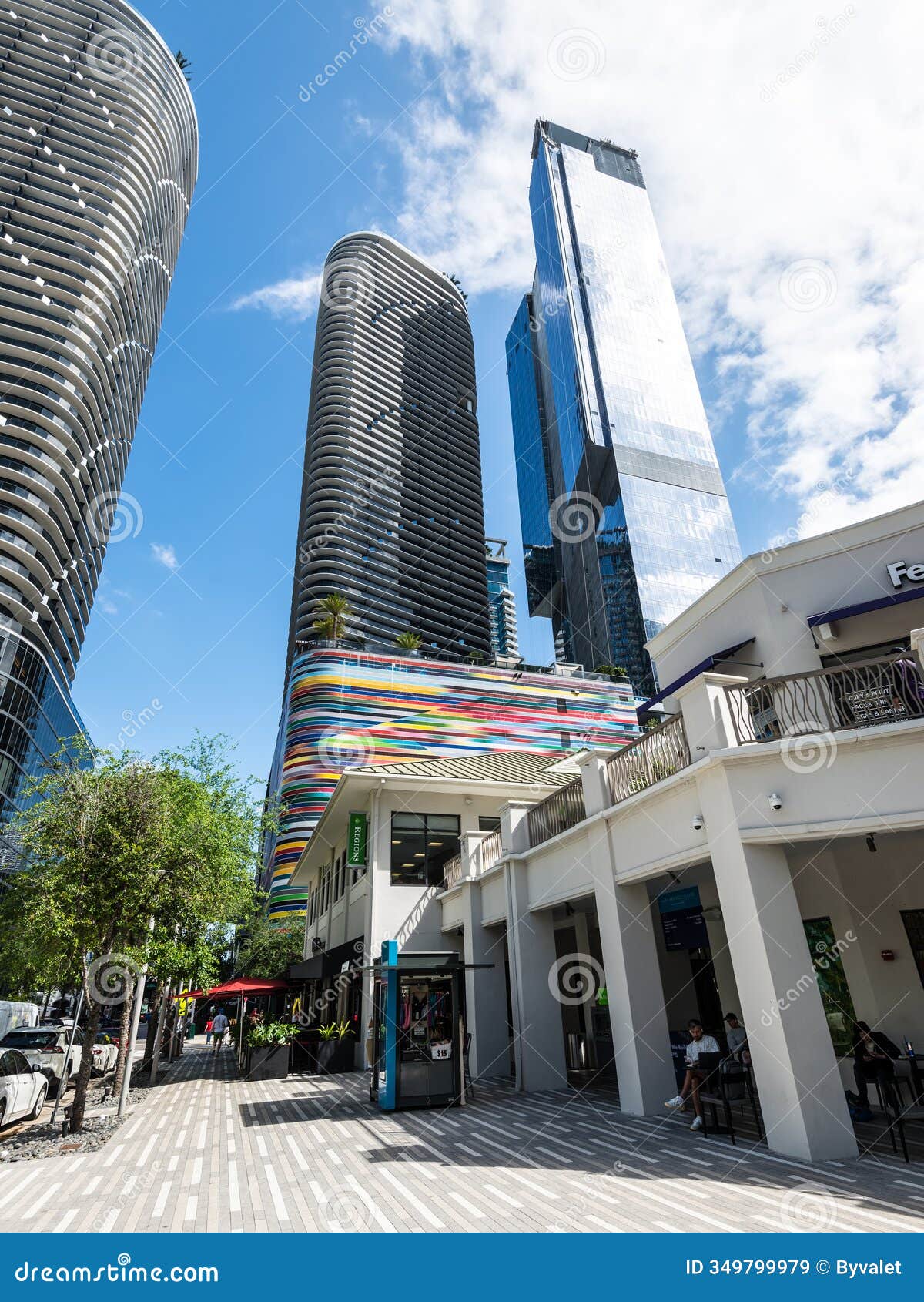 Miami Wide-angle Skyscraper Cityscape, USA Editorial Stock Image ... Miami Wide-angle Skyscraper Cityscape, USA Editorial Stock Image ...