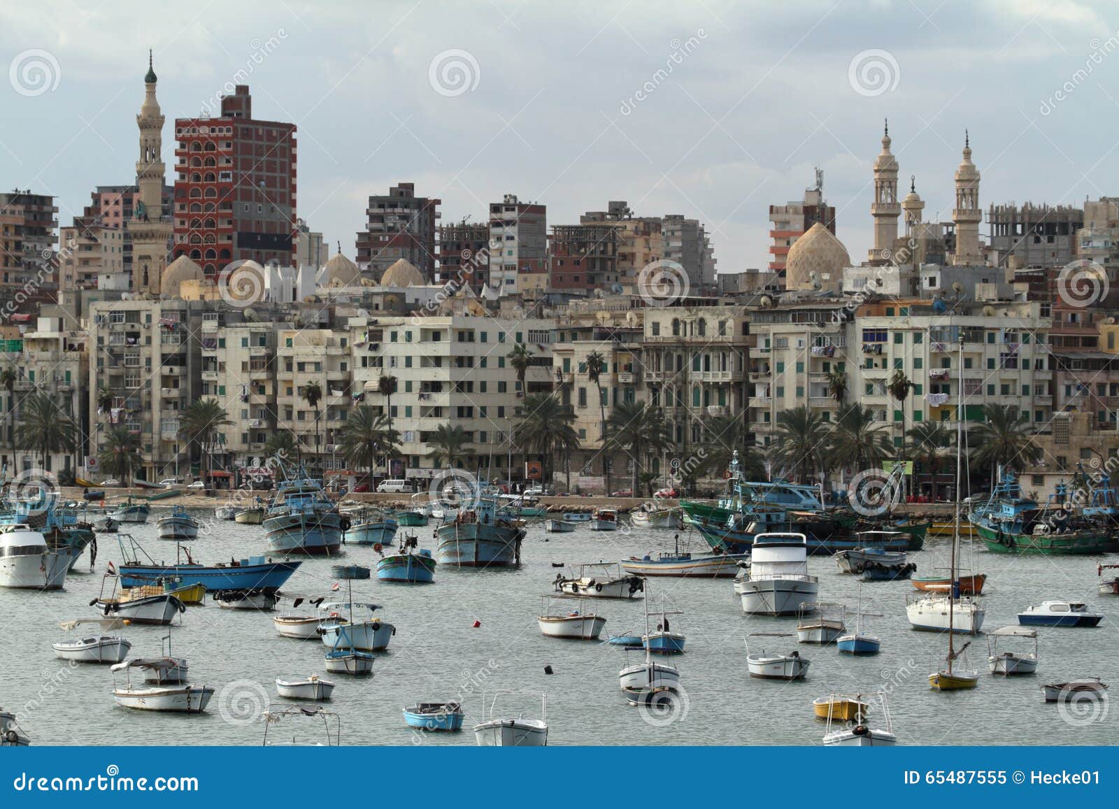 Miasto Aleksandria w Egipt obraz editorial. Obraz złożonej z afryka ...