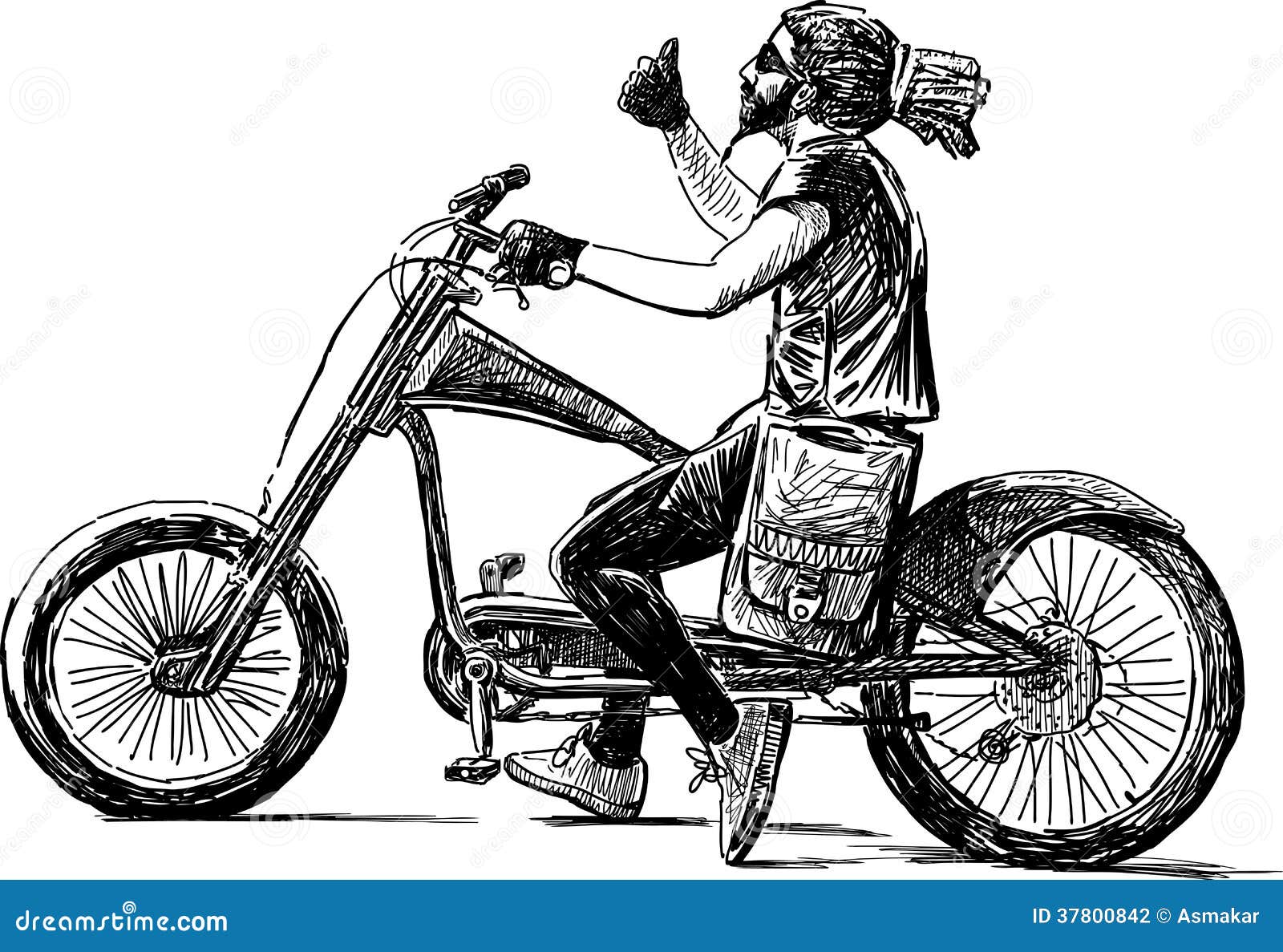 Miasto rowerzysta ilustracja wektor. Ilustracja złożonej z koła - 37800842