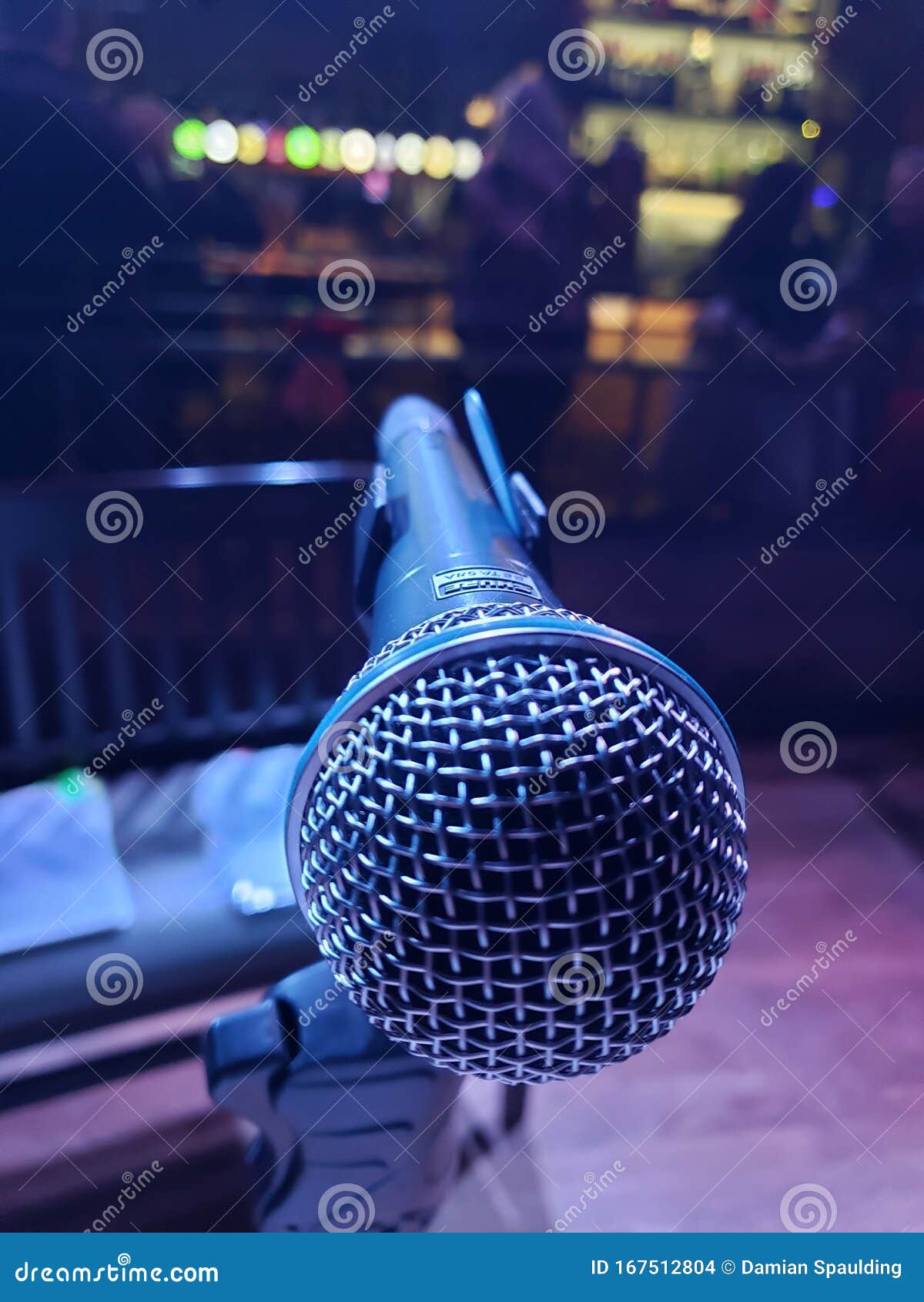 Mic at bar stock photo. Image of sing, ready - 167512804