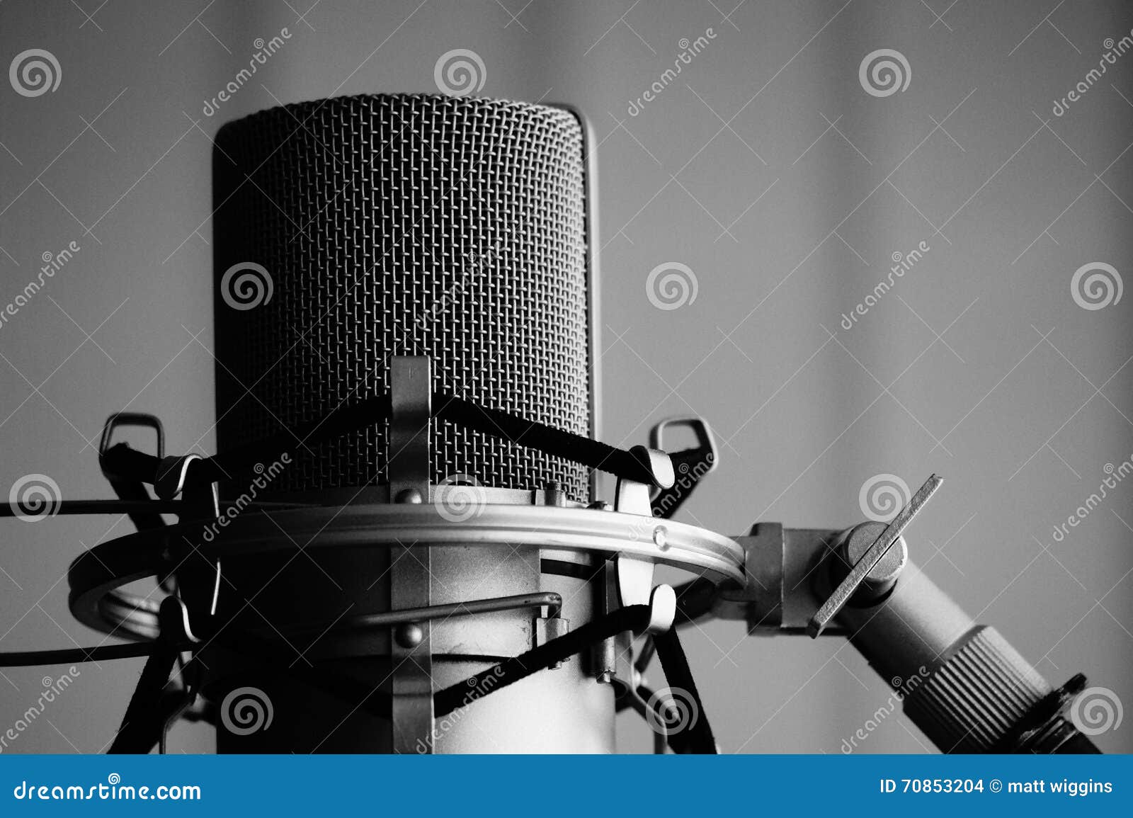 Mic check stock photo. Image of recording, production - 70853204