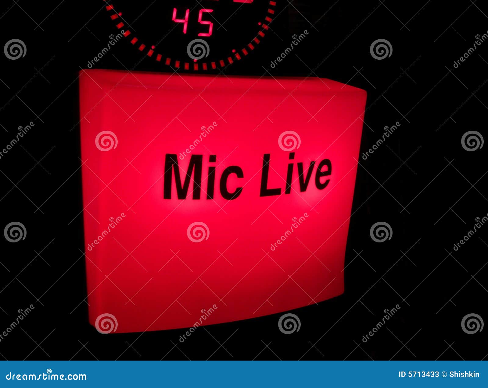 Mic live stock image. Image of start, studio, television - 5713433
