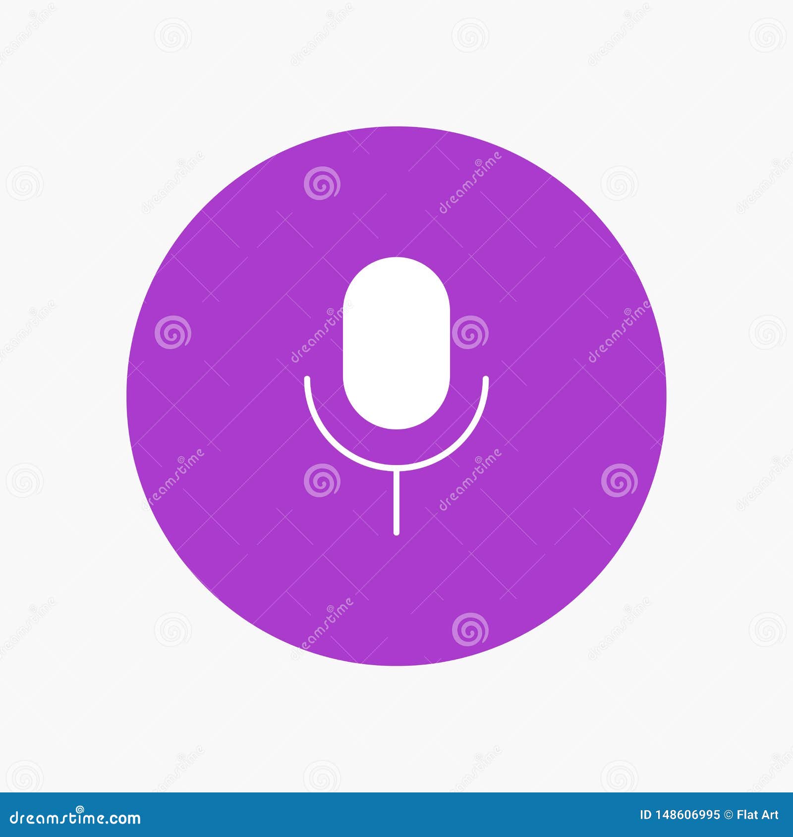 Mic, Microphone, Basic, Ui stock vector. Illustration of button - 148606995