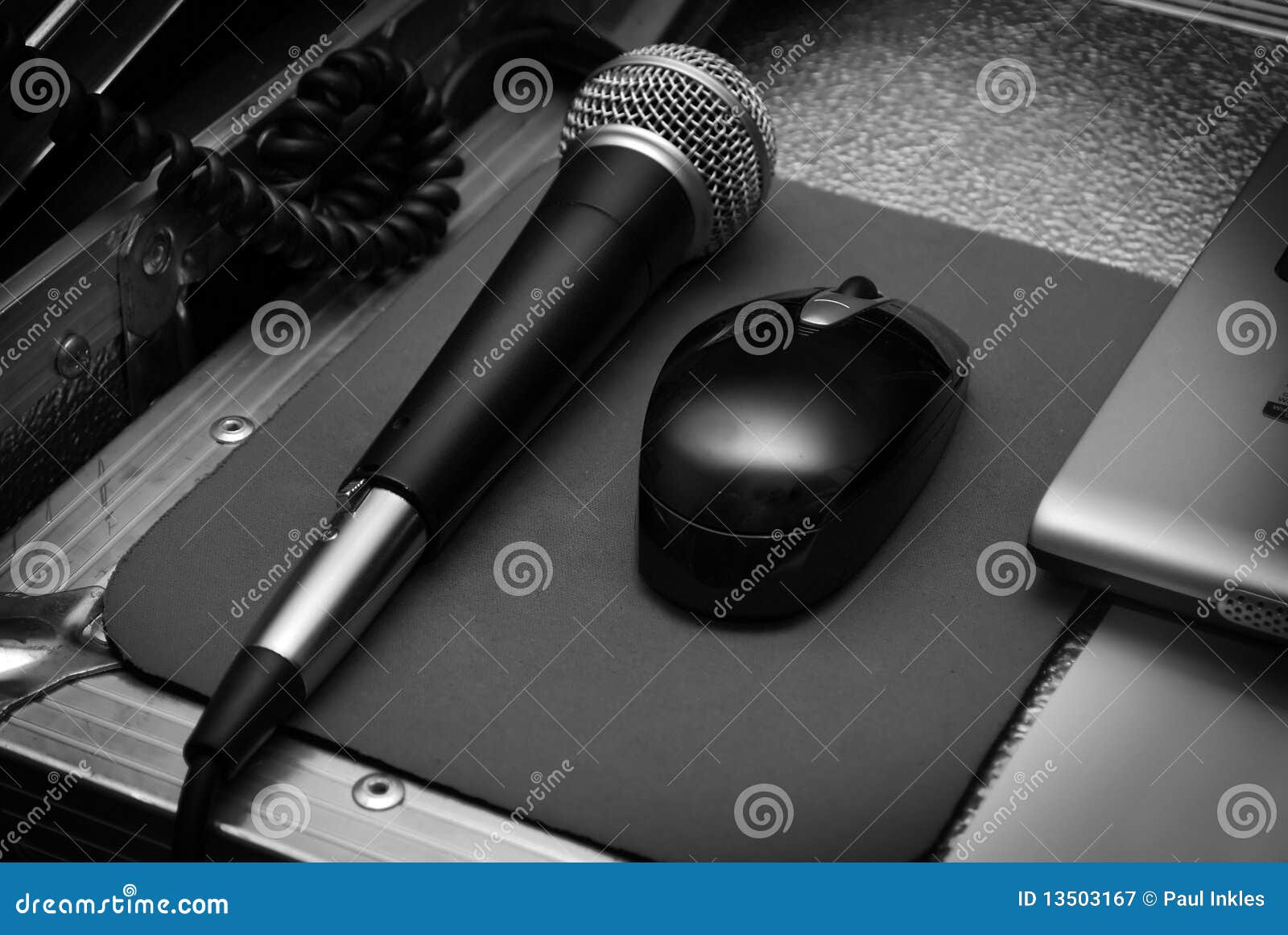 Mic and Mouse stock image. Image of full, electronic - 13503167