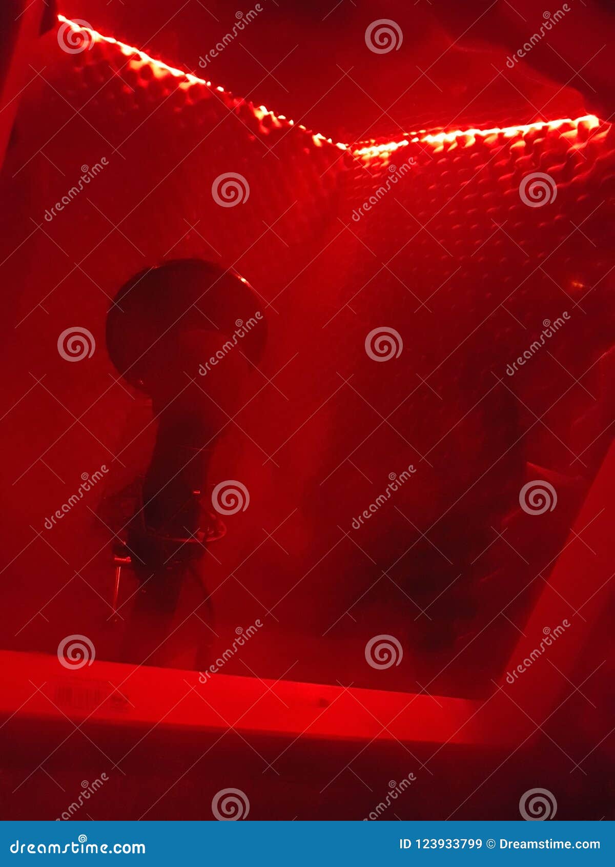 MUSIC STUDIO REAL LIFE MIC stock image. Image of real - 123933799