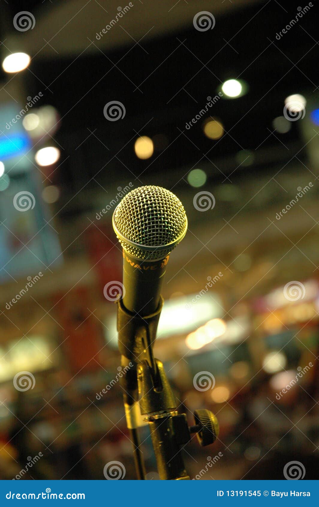 Mic on stage stock image. Image of studio, object, announcement - 13191545