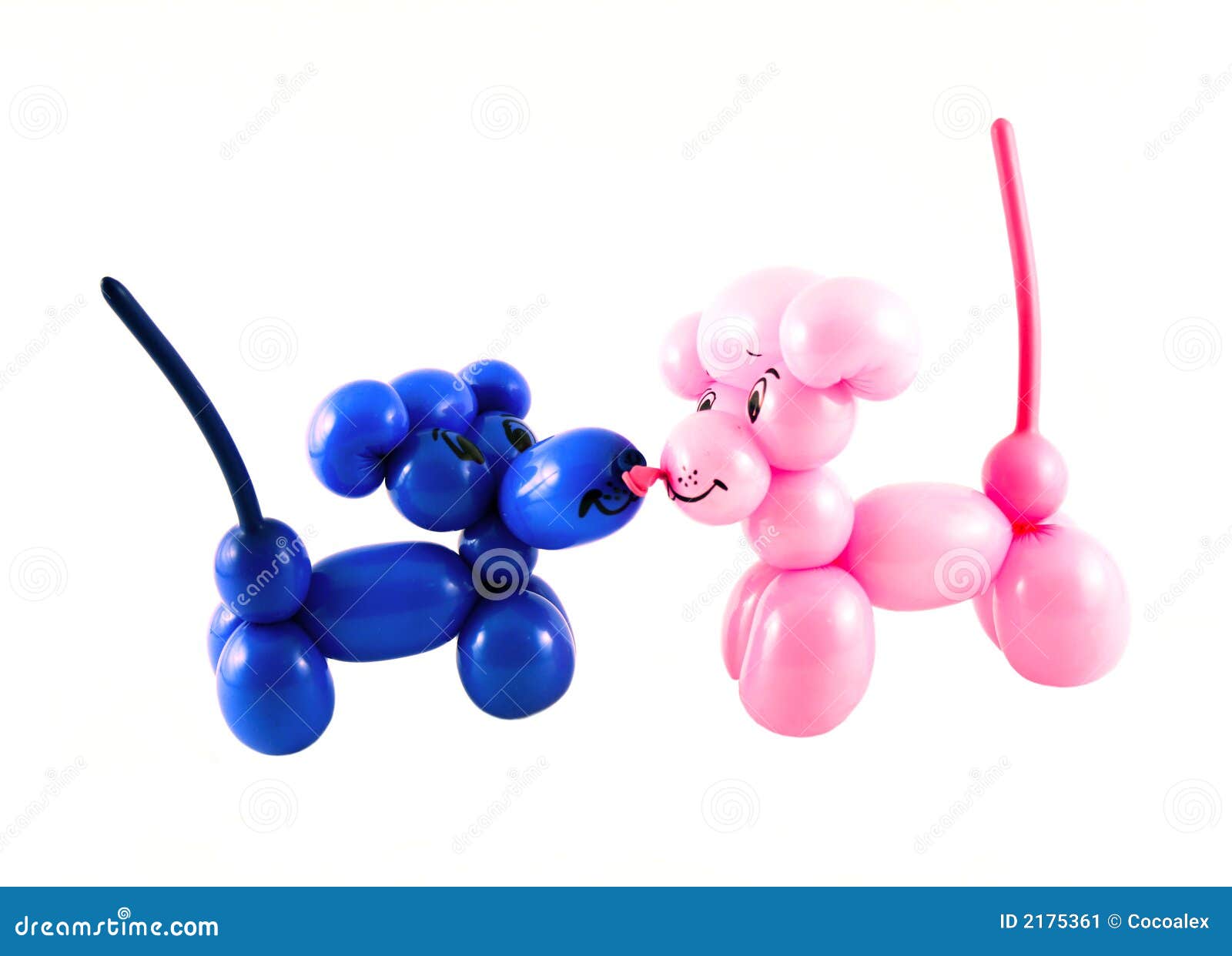 Mice made from balloons stock image. Image of holidays - 2175361