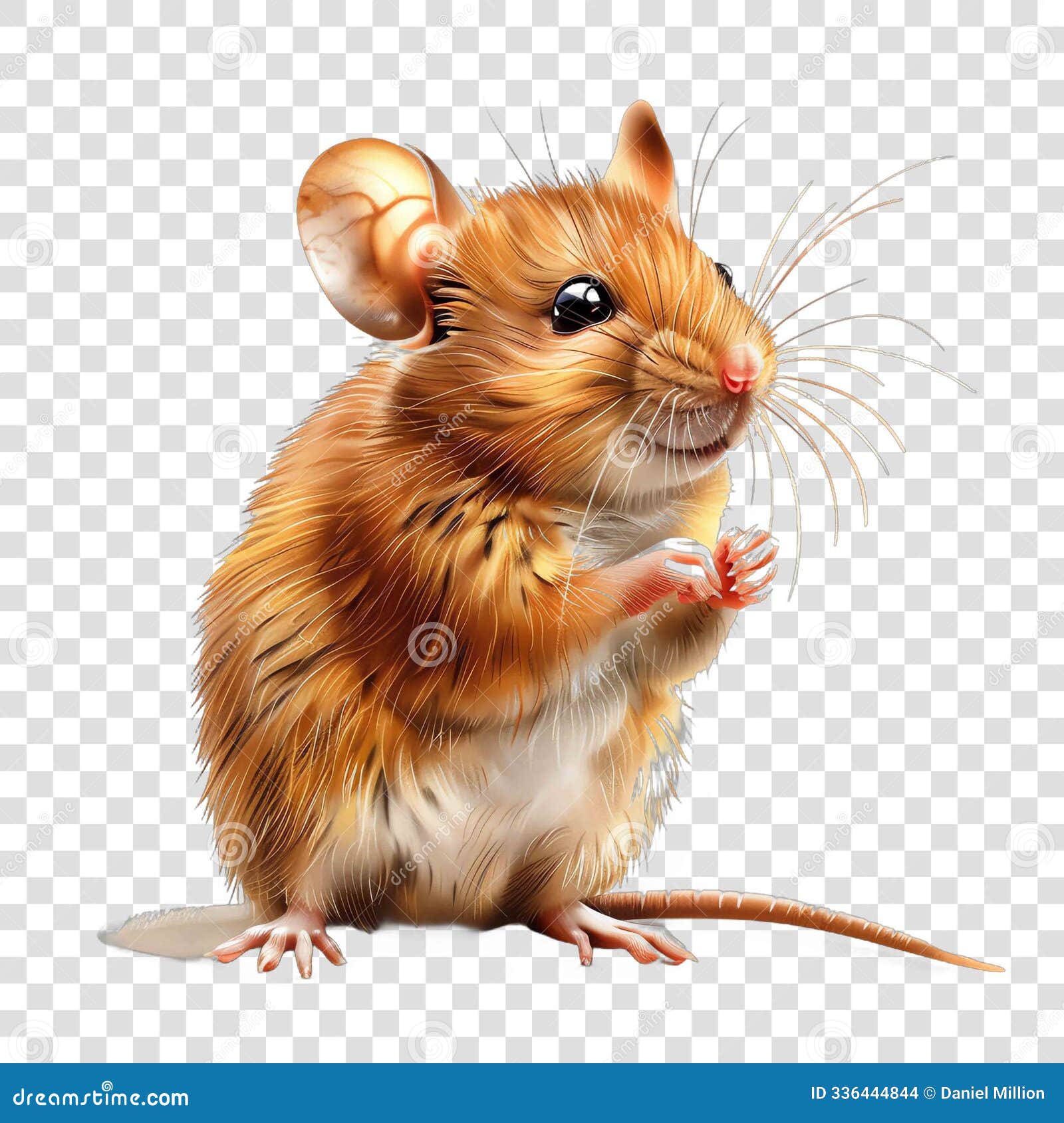 Mice Transparent Background Realistic Element Stock Illustration ...