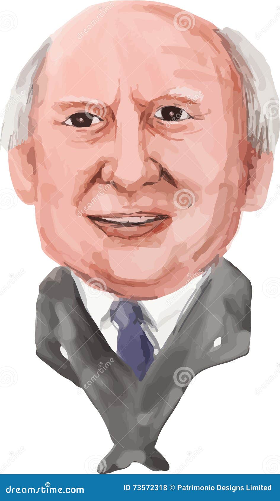 Michael Daniel Higgins President Ireland Foto de Stock Editorial ...