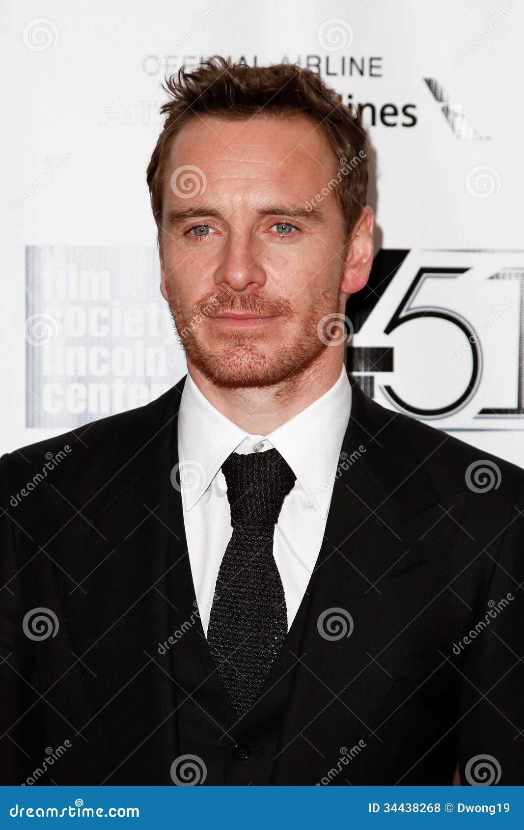 Michael Fassbender redactionele stock foto. Image of manhattan - 34438268