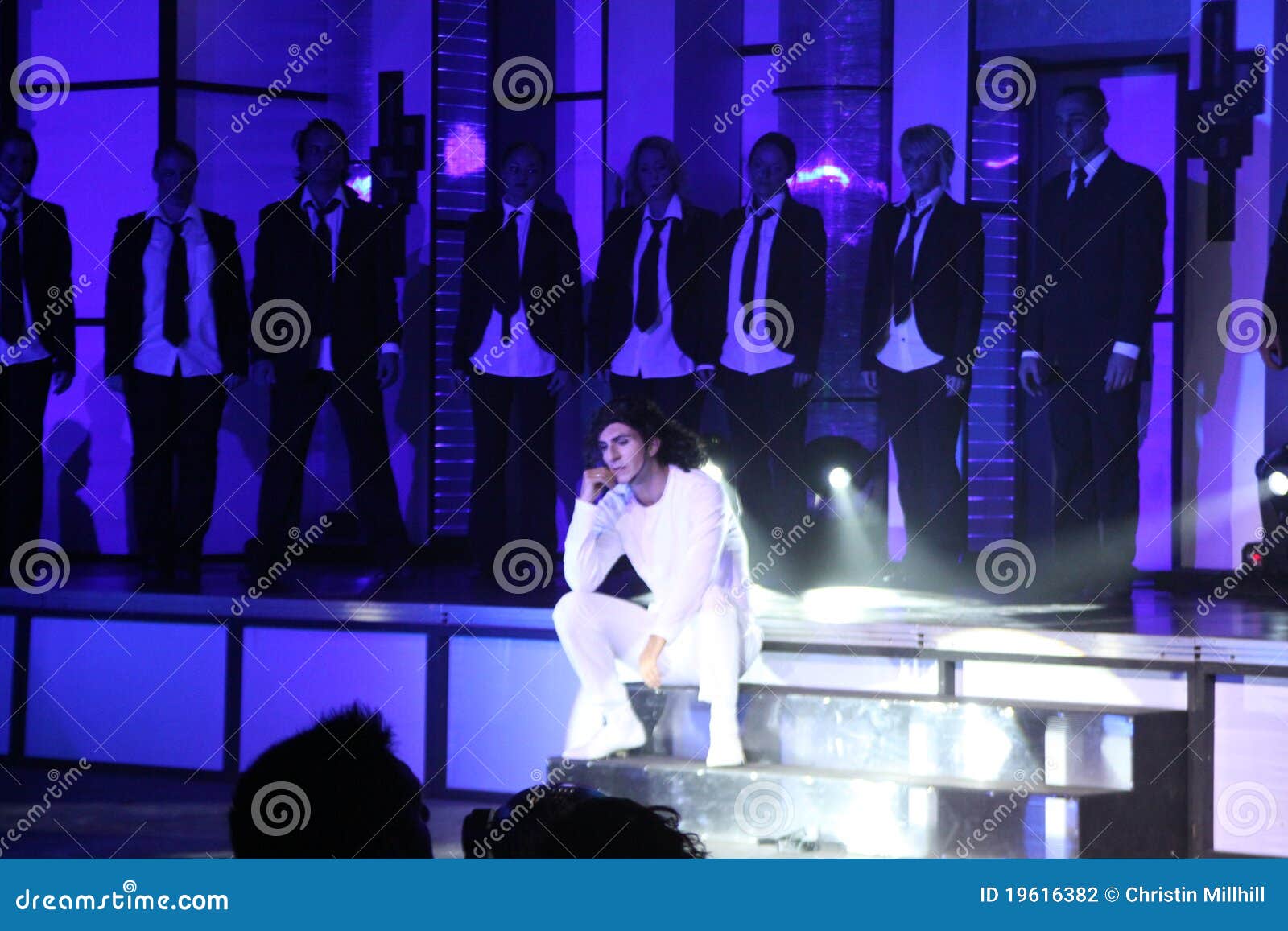 Michael Jackson Double editorial photography. Image of hair - 19616382