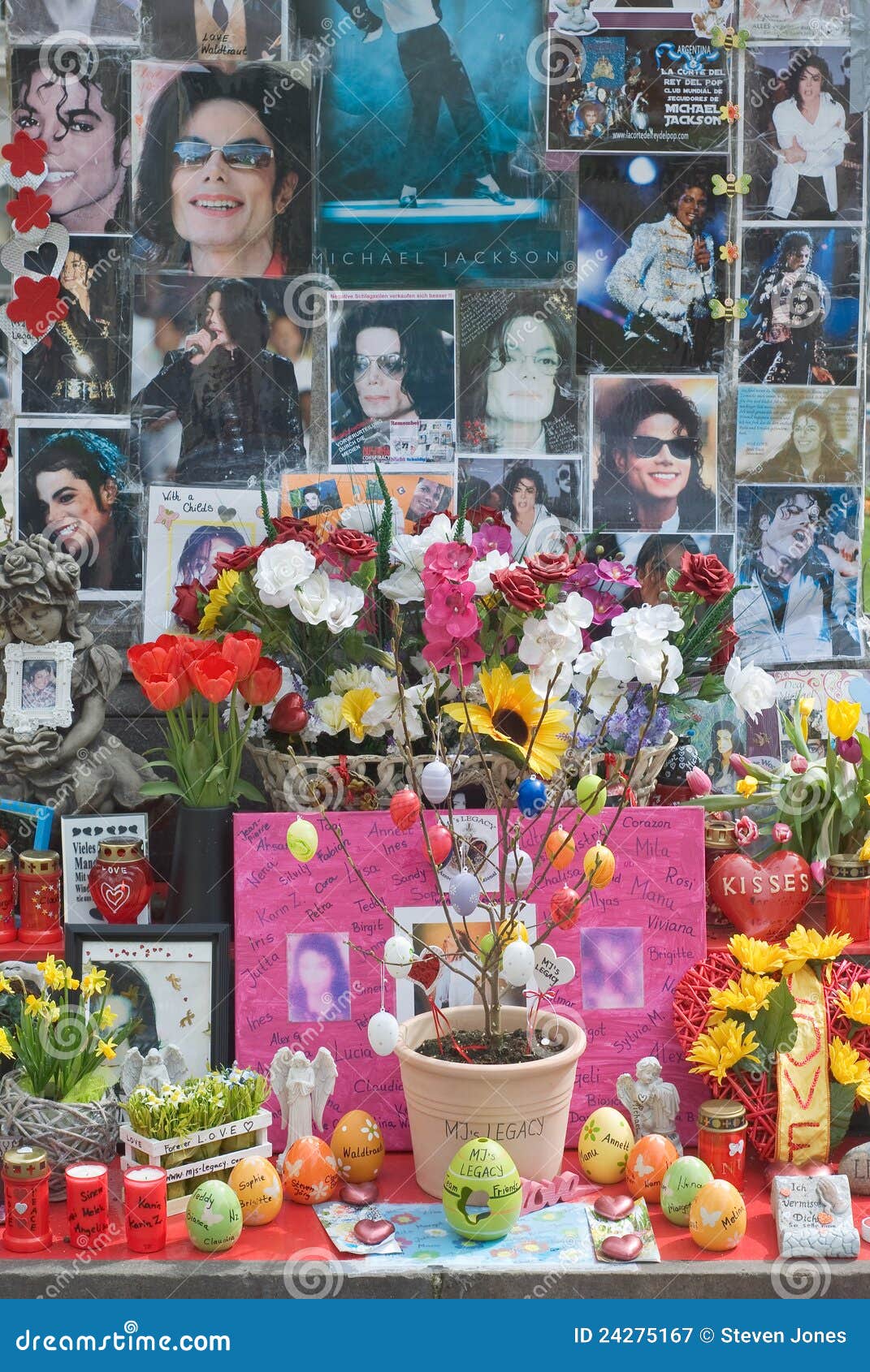 Michael Jackson Memorial editorial photography. Image of historical ...