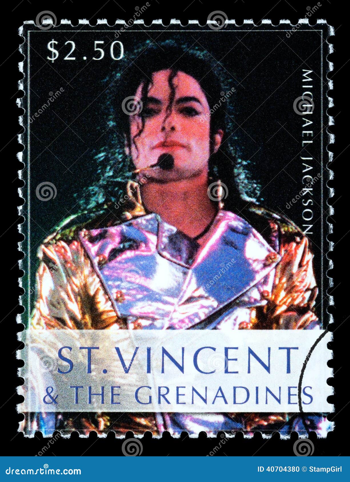 Michael Jackson Postage Stamp Editorial Image - Image of graphic, cents ...