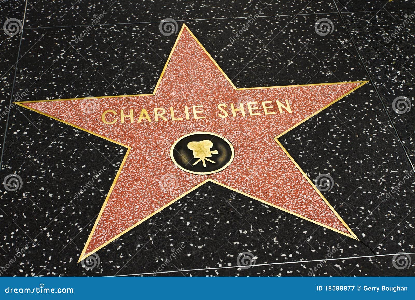 Michael Jackson Star on the Hollywood Walk Editorial Photography ...