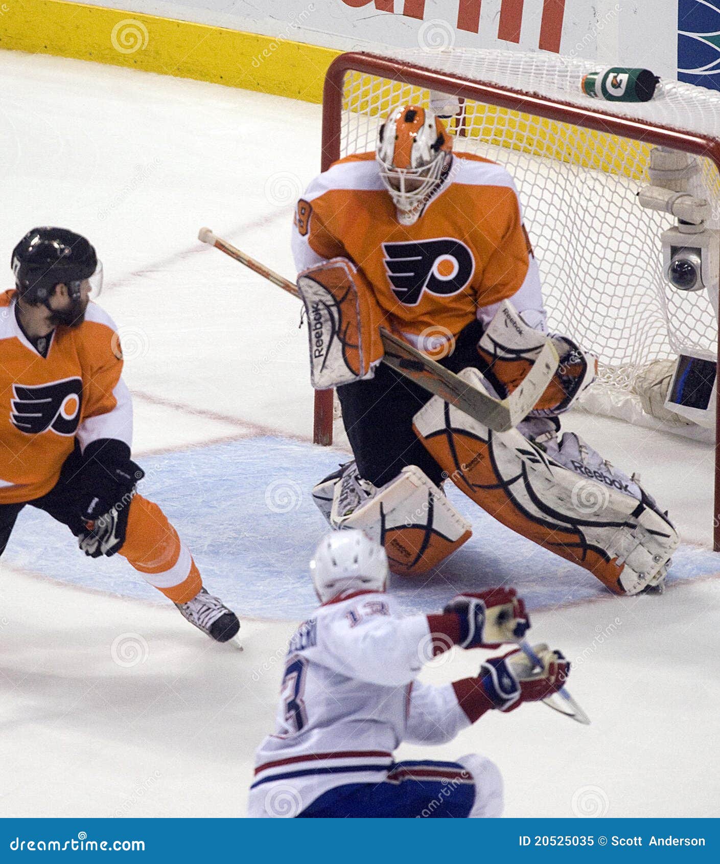 Michael Leighton editorial image. Image of flyers, montreal - 20525035