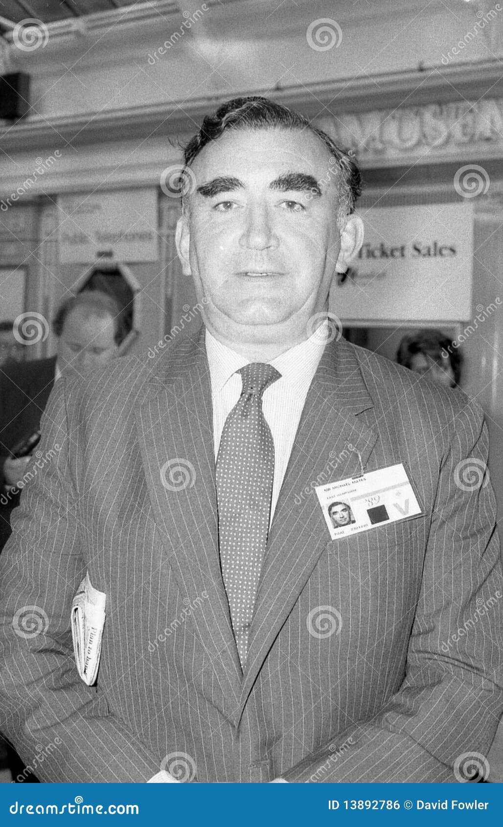 Michael Mates editorial photo. Image of conservative - 13892786