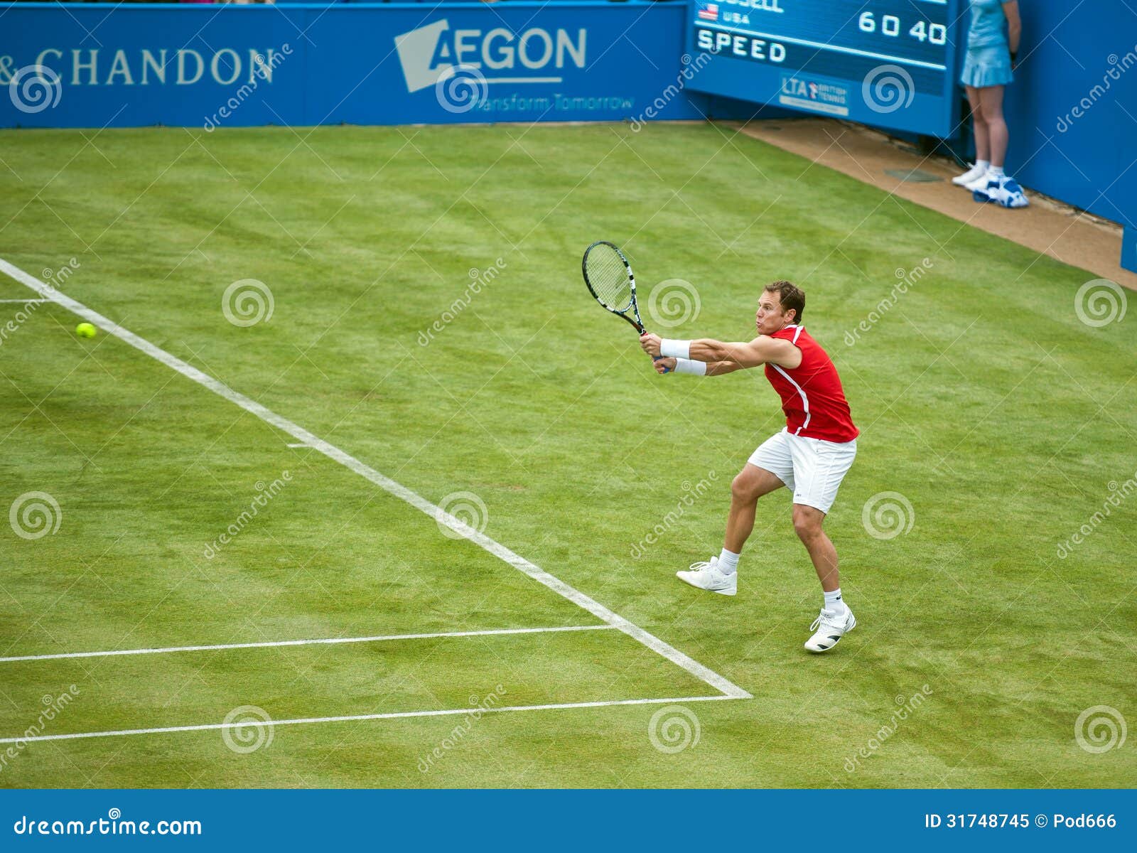 Michael Russell Tennis Player Editorial Image - Image of russell, slice ...