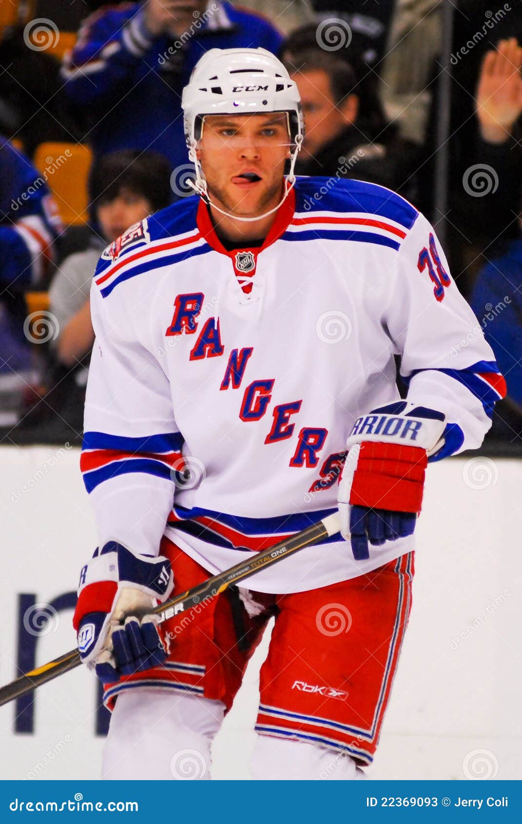 Michael Sauer New York Rangers Editorial Stock Photo - Image of sports ...