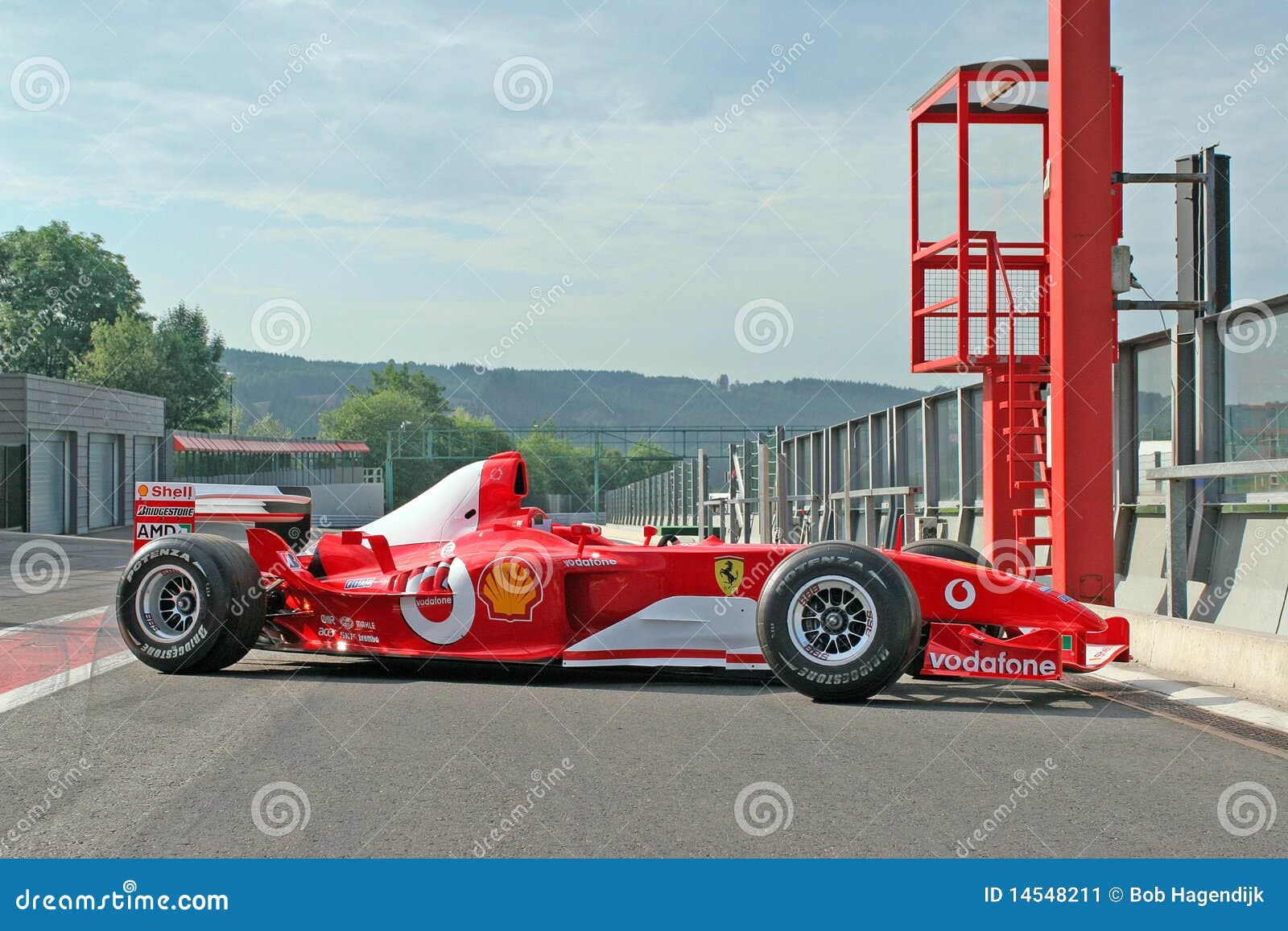 Michael Schumacher World Champion Red Classic Formula One Racing Car ...