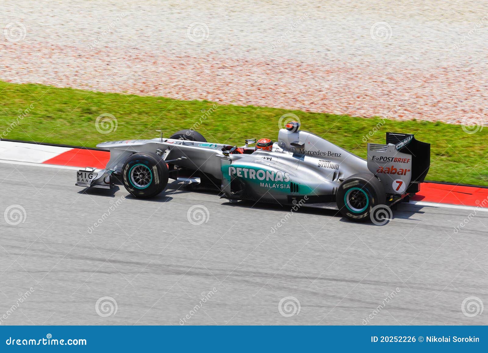 Michael Schumacher (team Mercedes) Editorial Photo - Image of driver ...
