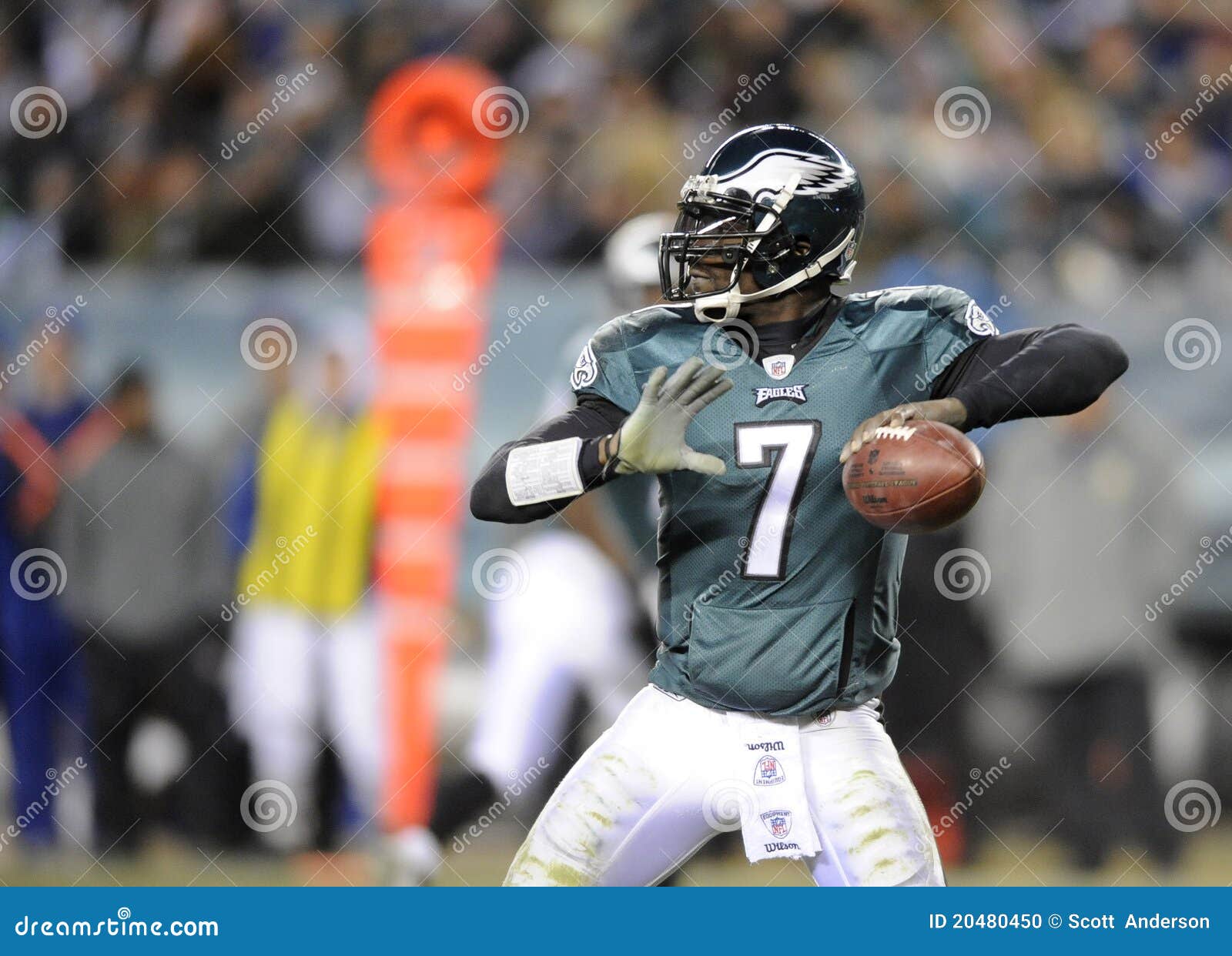 Michael Vick editorial image. Image of quarterback, philadelphia - 20480450