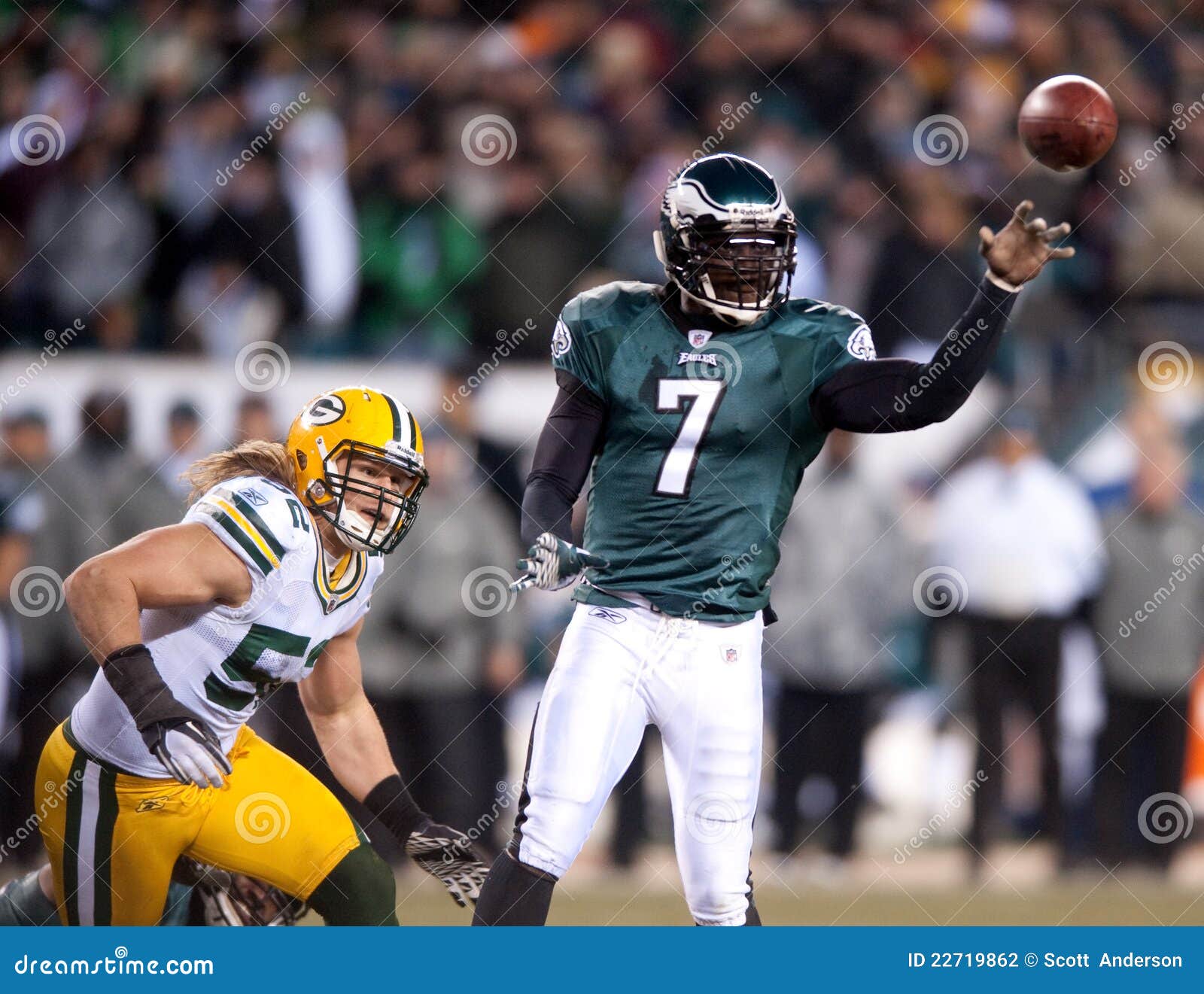 Michael Vick editorial photography. Image of eagles, quarterback - 22719862