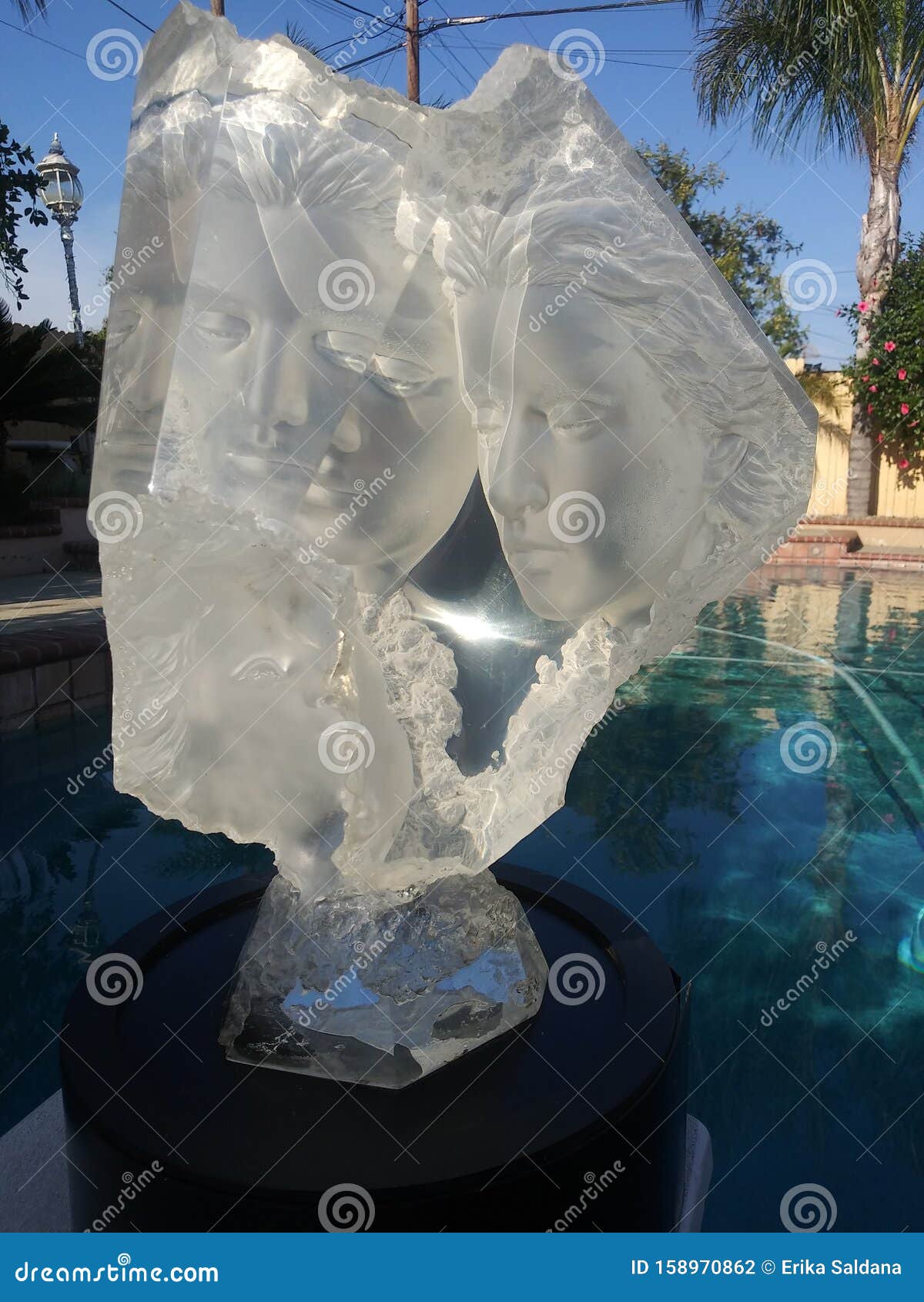 Michael Wilkinson Heaven Acrylic Statue Editorial Photography - Image ...