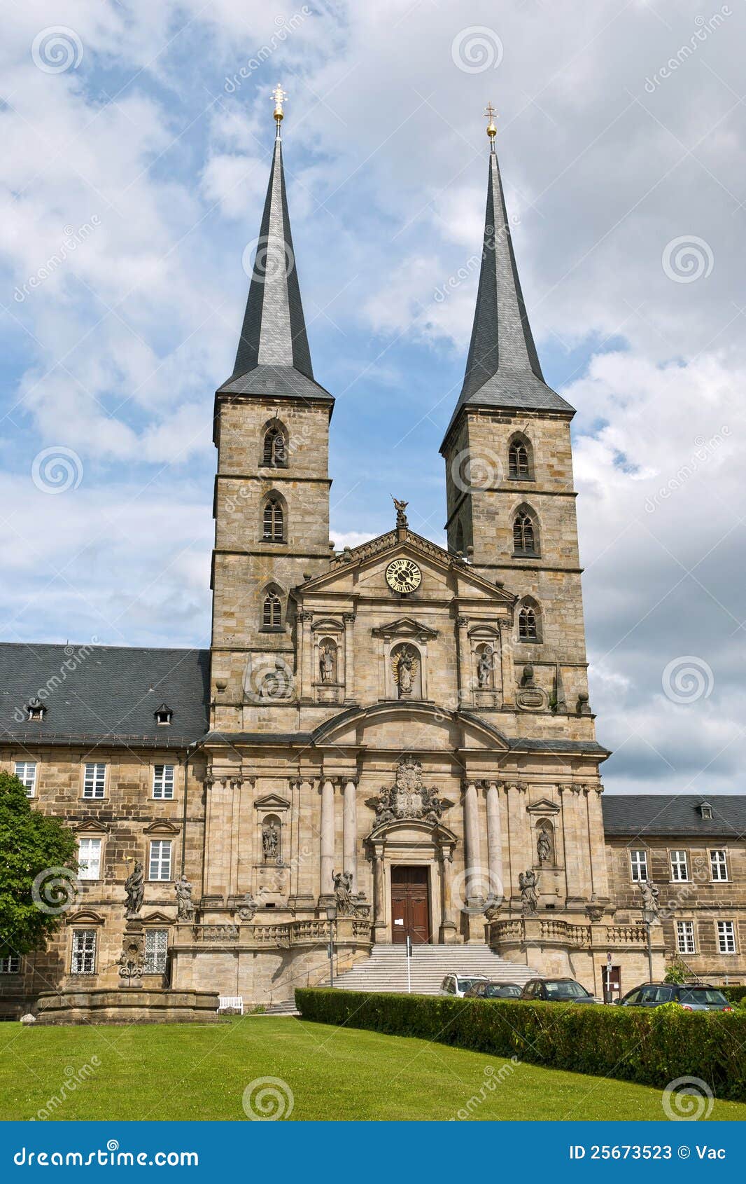 Michaelsberg Abbey, Bamberg Stock Image - Image of franconia, michael ...