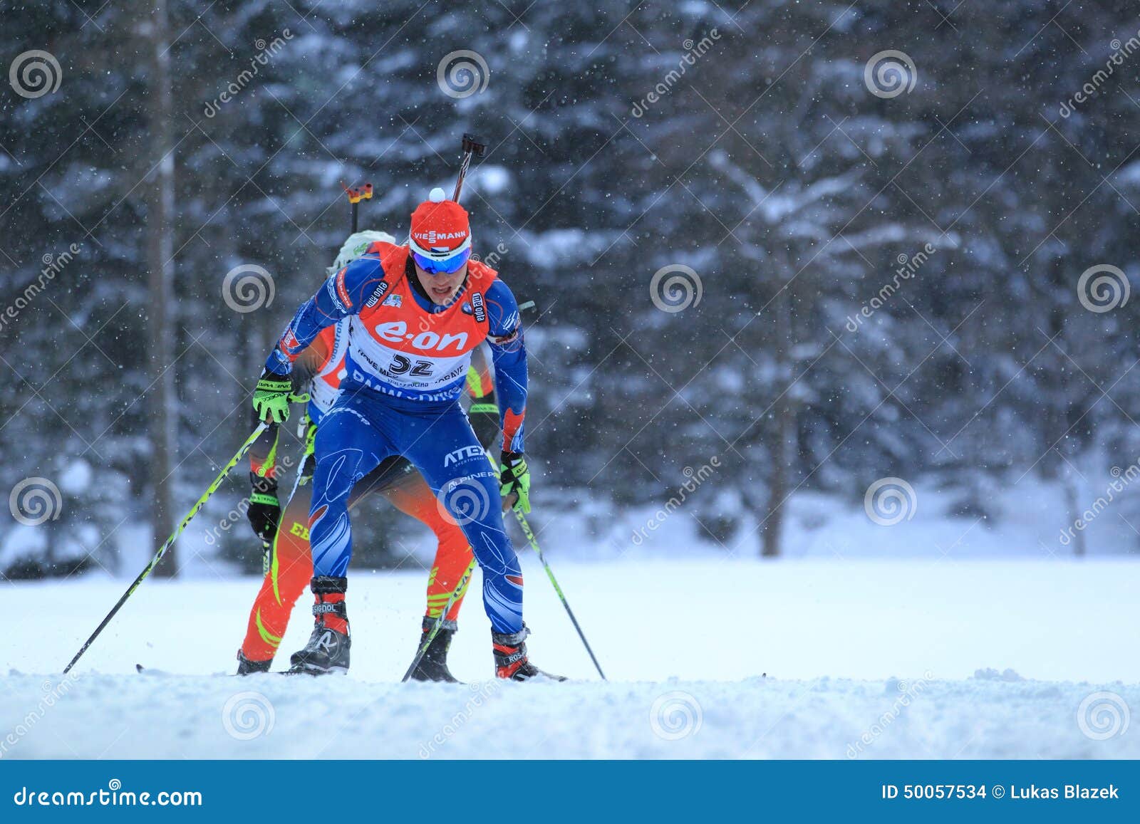 Michal Krcmar - biathlon imagem de stock editorial. Imagem de michael ...