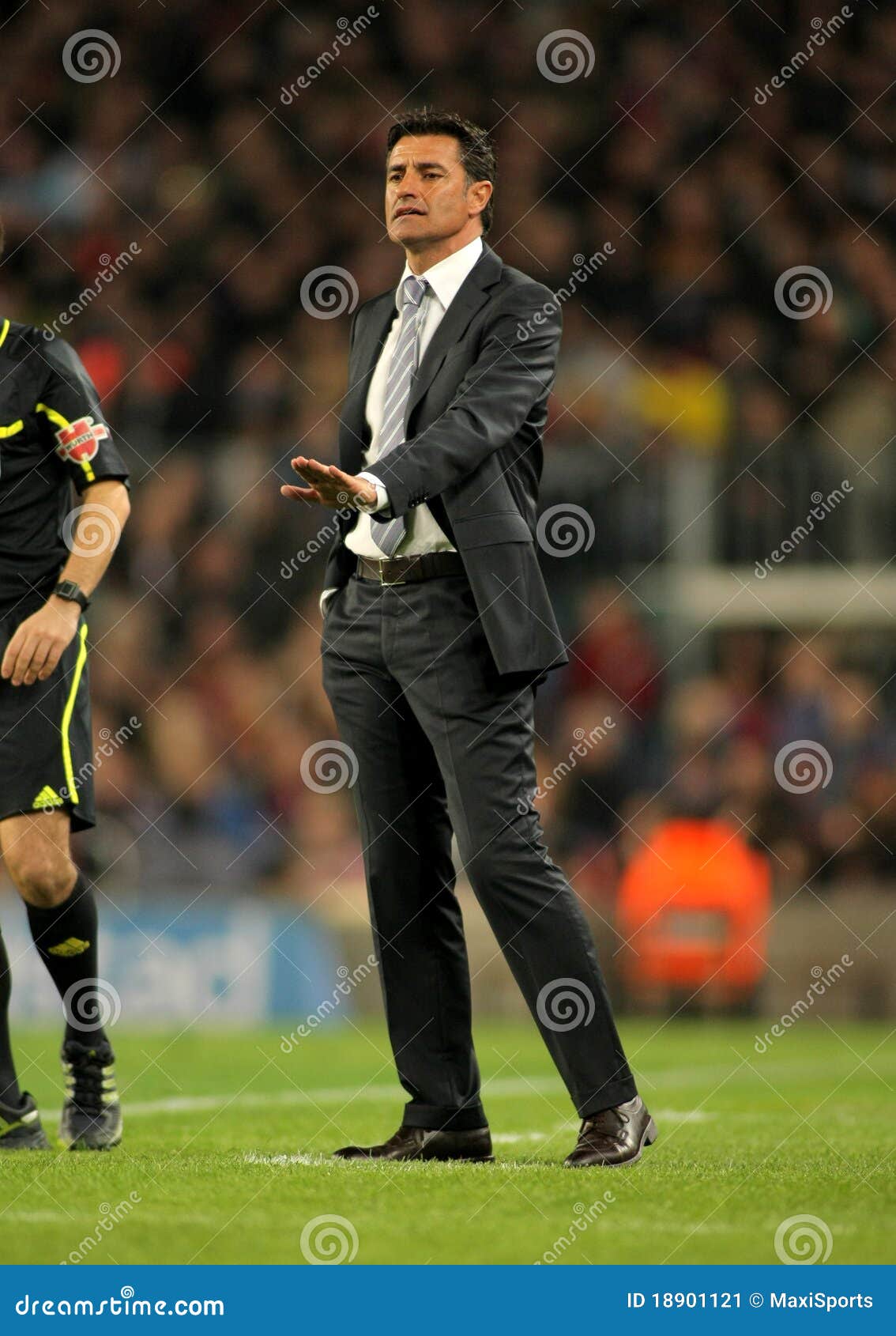 Michel trainer of Getafe editorial photo. Image of coach - 18901121