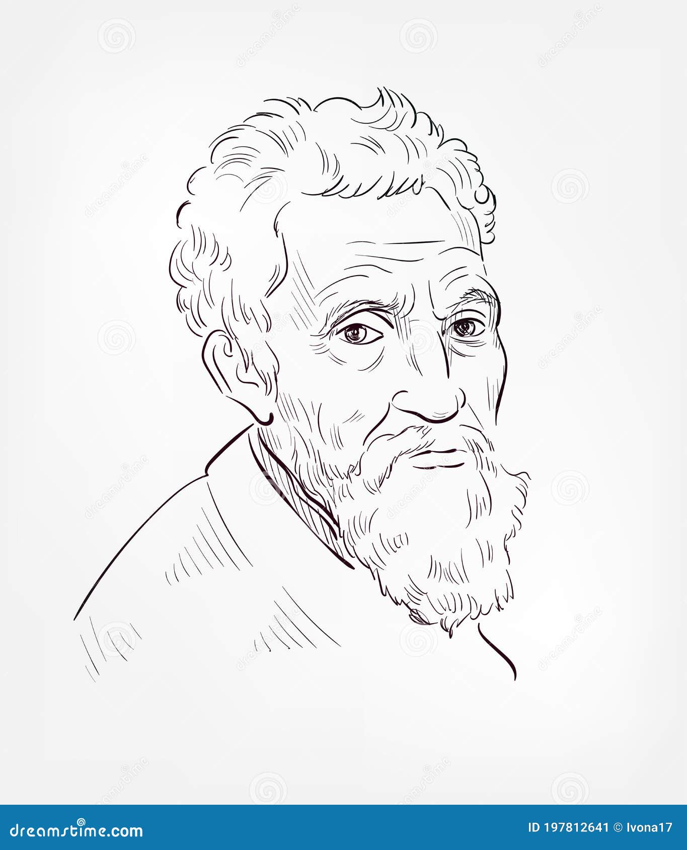 Michelangelo Buonarroti Portrait