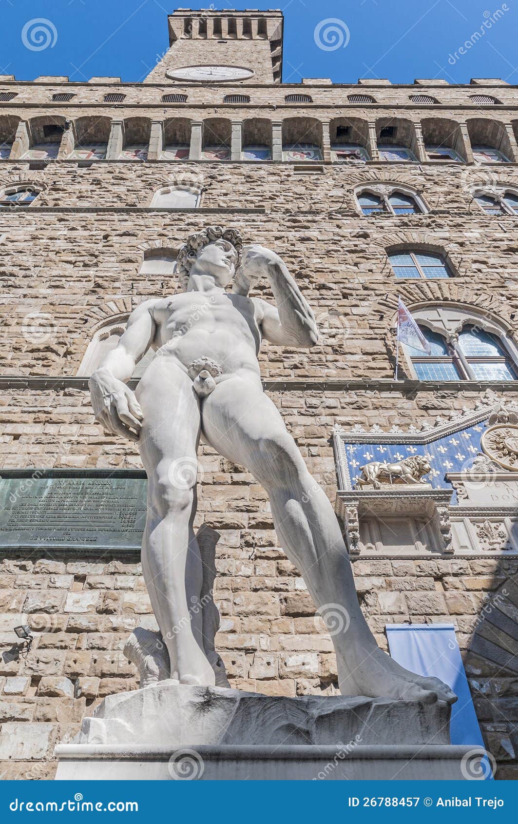 Michelangelo S David Statue in Florence, Italy Stock Image - Image of ...