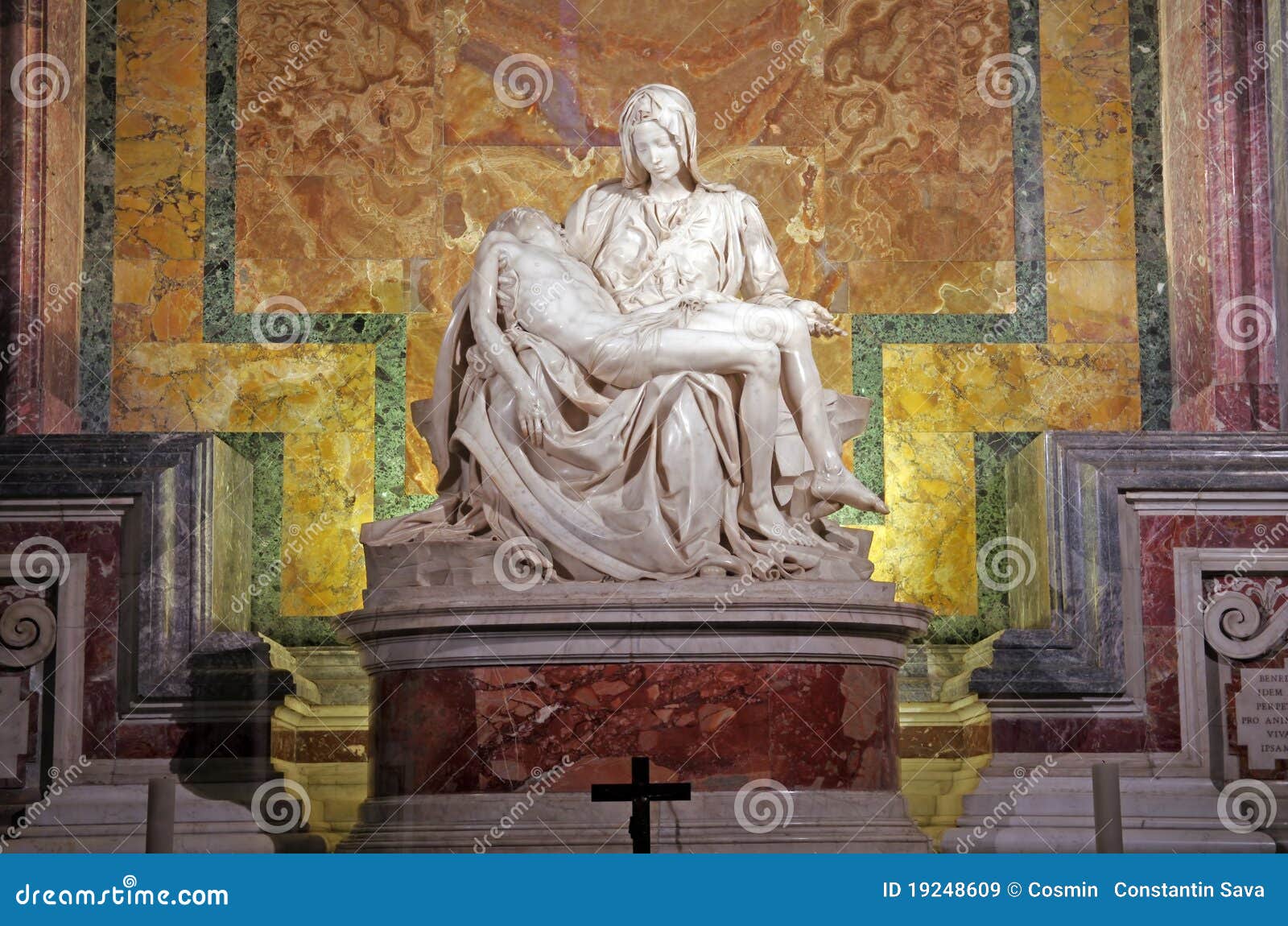 Michelangelo s Pieta editorial stock image. Image of catholic - 19248609