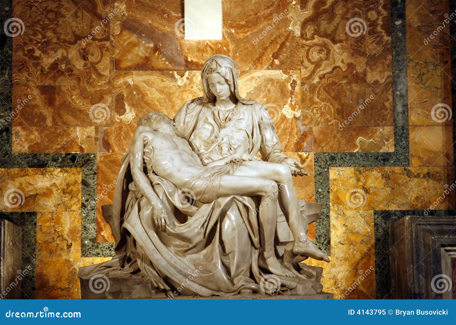 Michelangelo s Pieta stock image. Image of sorrow, tourist - 4143795