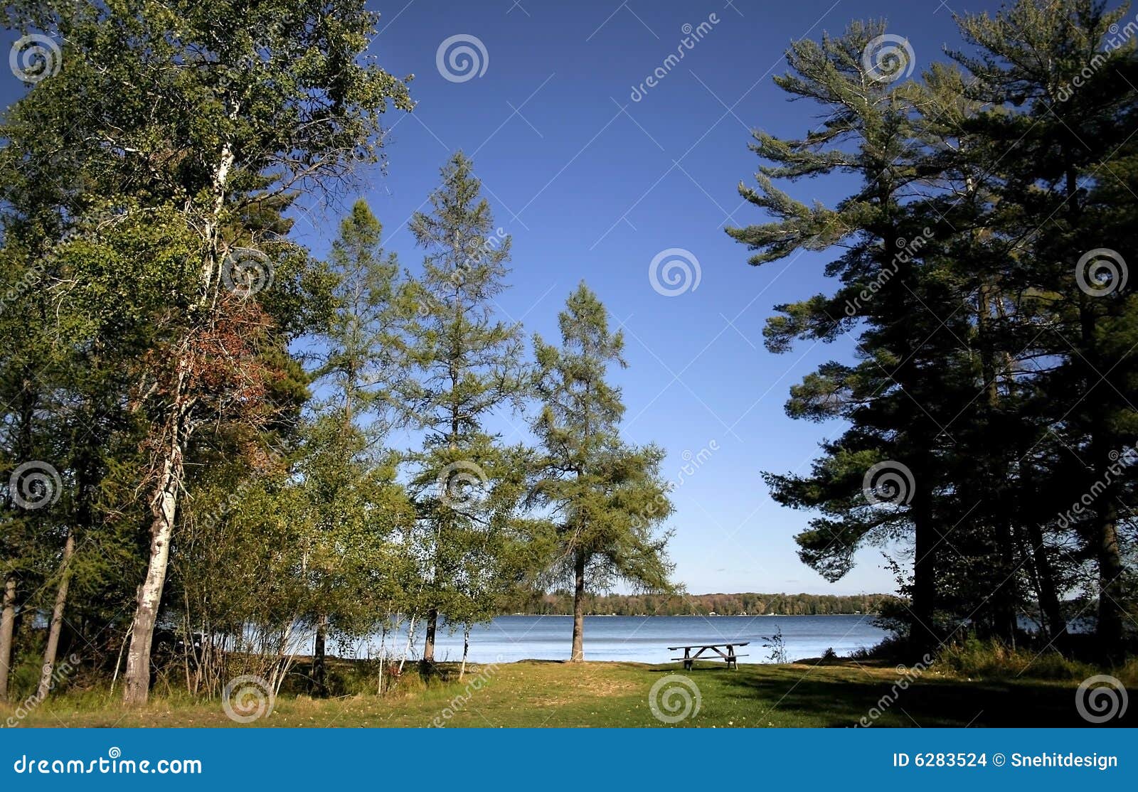 Michigan Landscape stock photo. Image of water, hills - 6283524