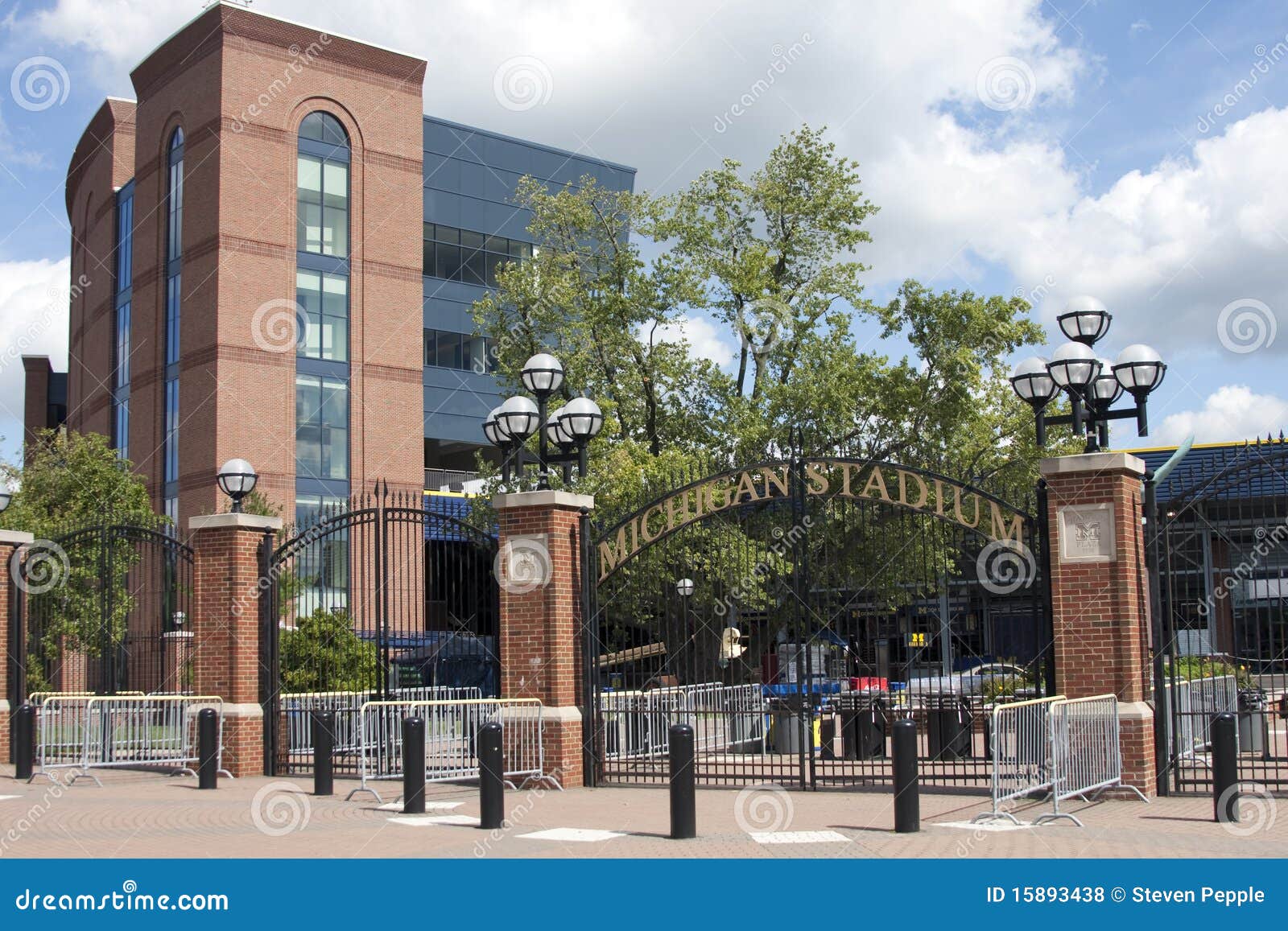 Michigan Stadium - the Big House Editorial Stock Photo - Image of ...