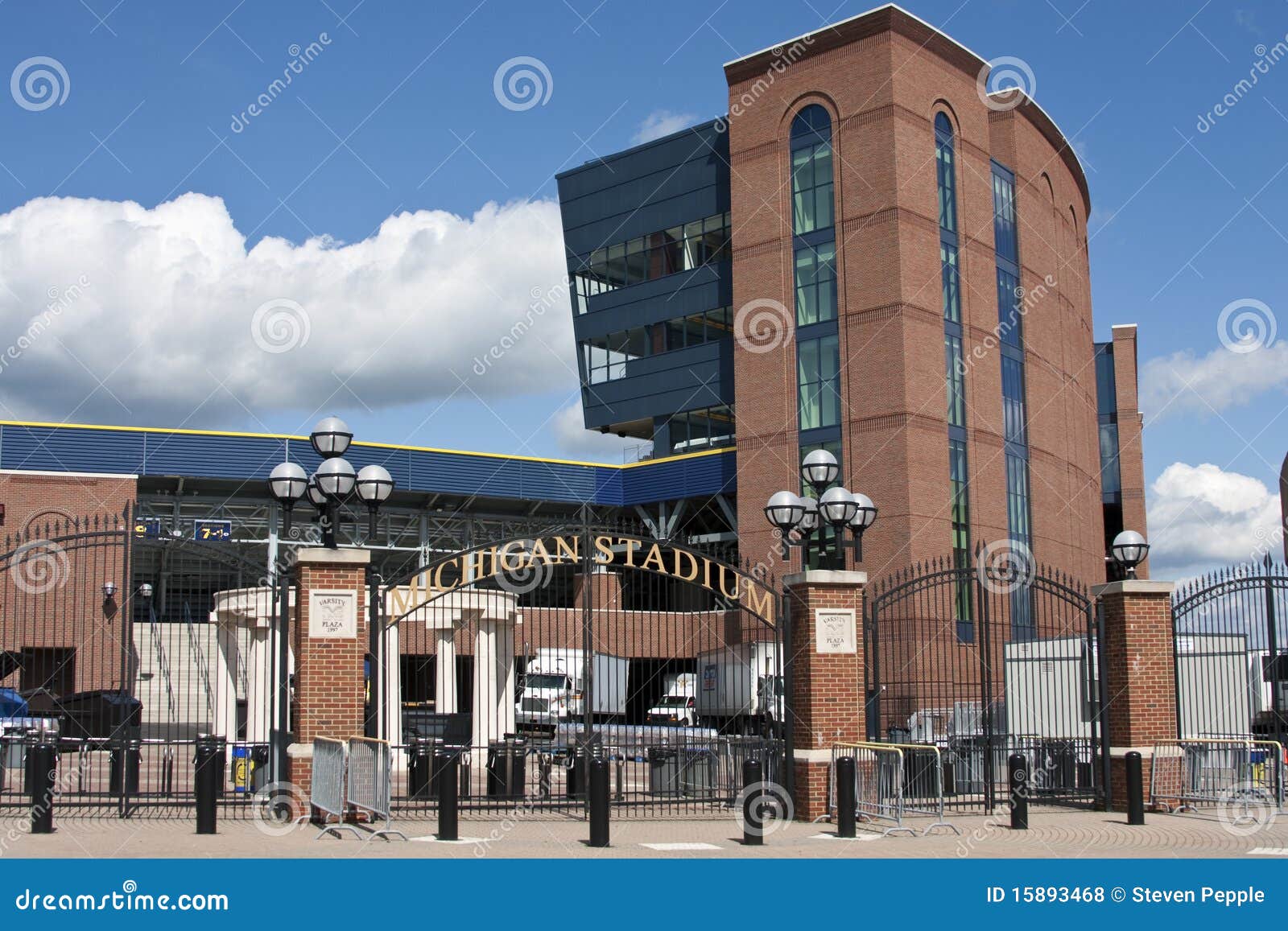 Michigan Stadium - the Big House Editorial Stock Photo - Image of arbor ...